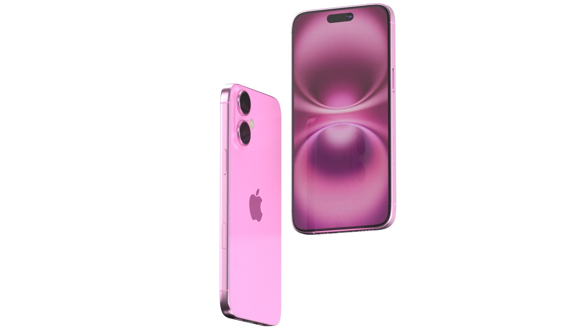3D Apple IPhone 16 Pink - TurboSquid 2284188