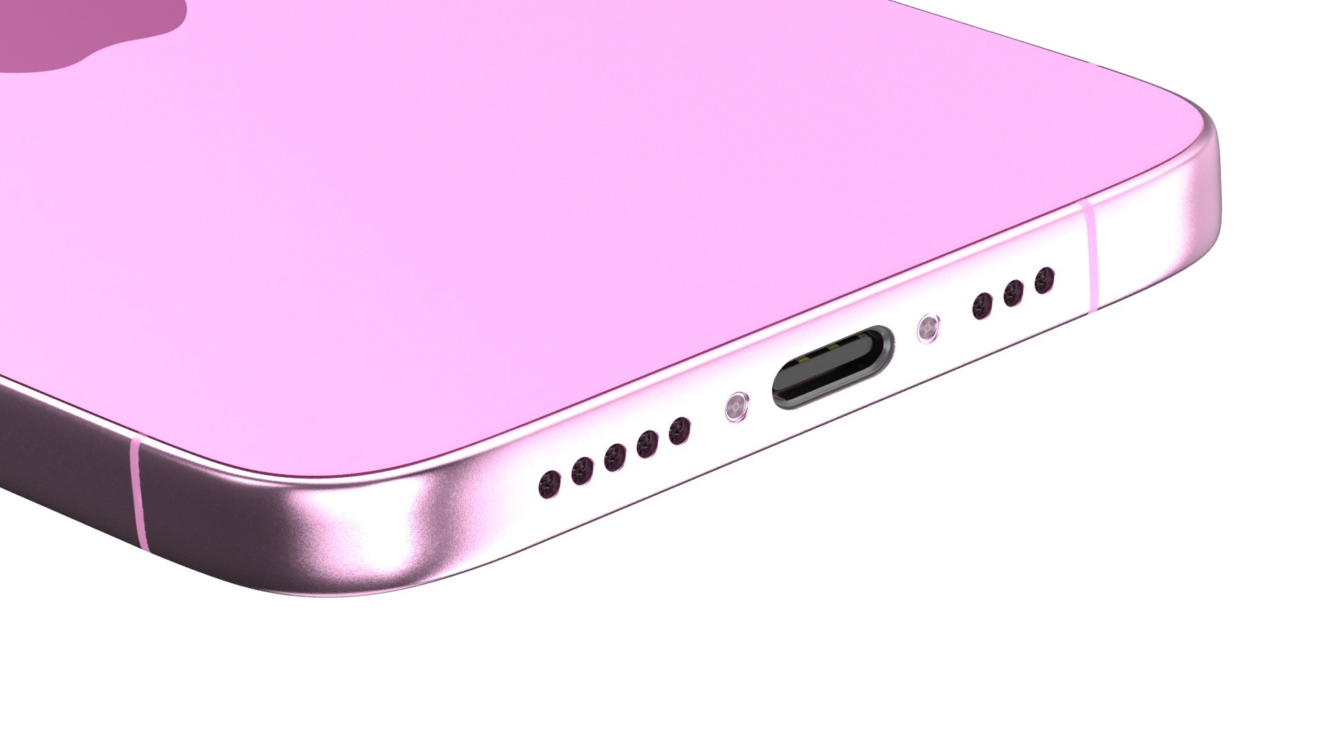 3D Apple IPhone 16 Pink - TurboSquid 2284188