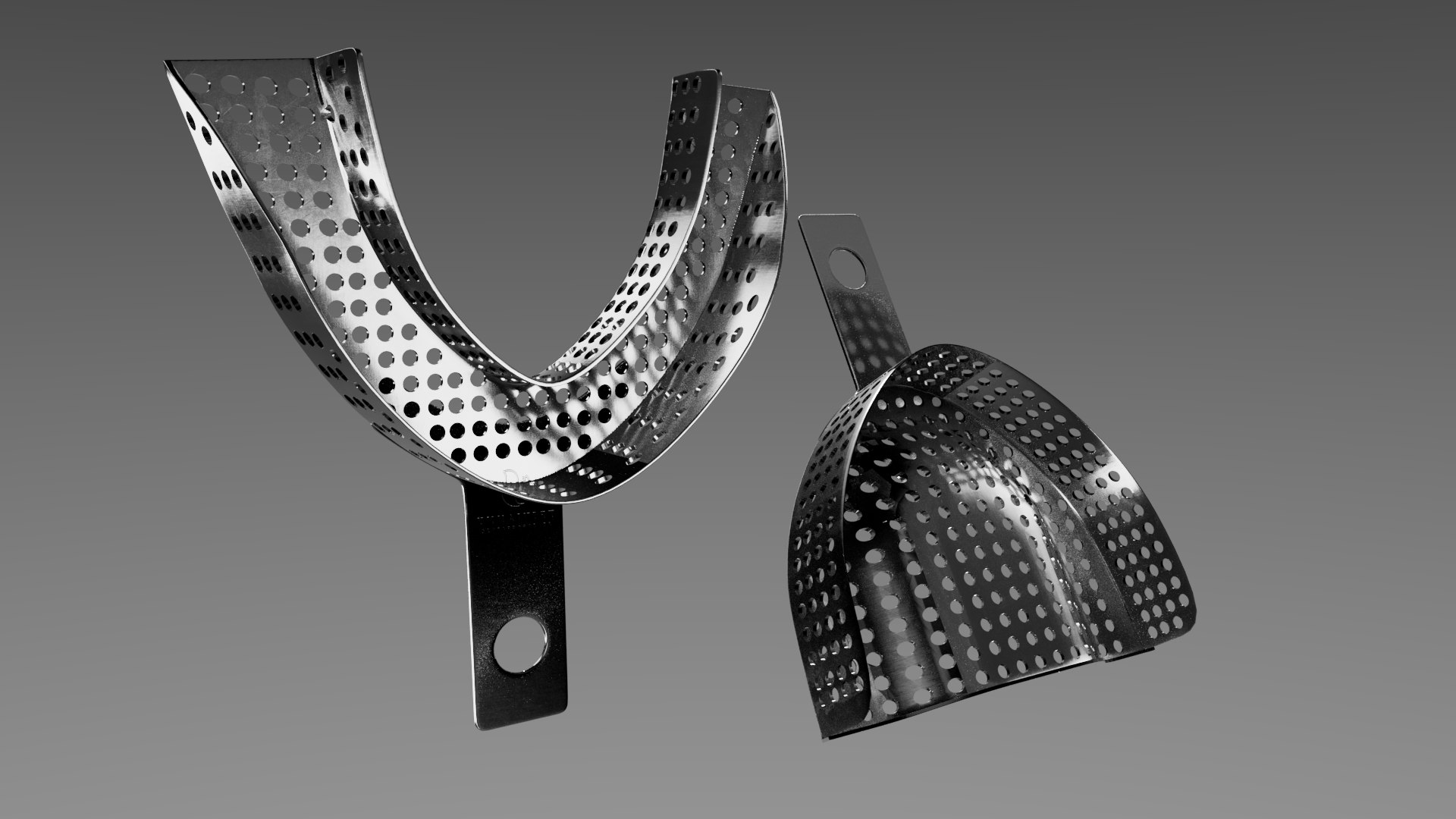 3D Porte-empreinte dentaire - TurboSquid 1982621