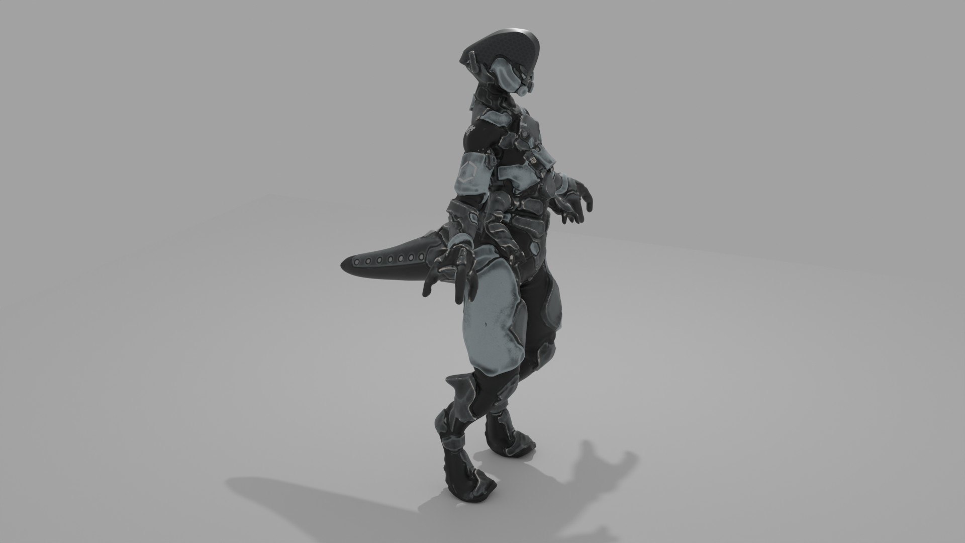 Alien Soldier 3D Model - TurboSquid 1968938