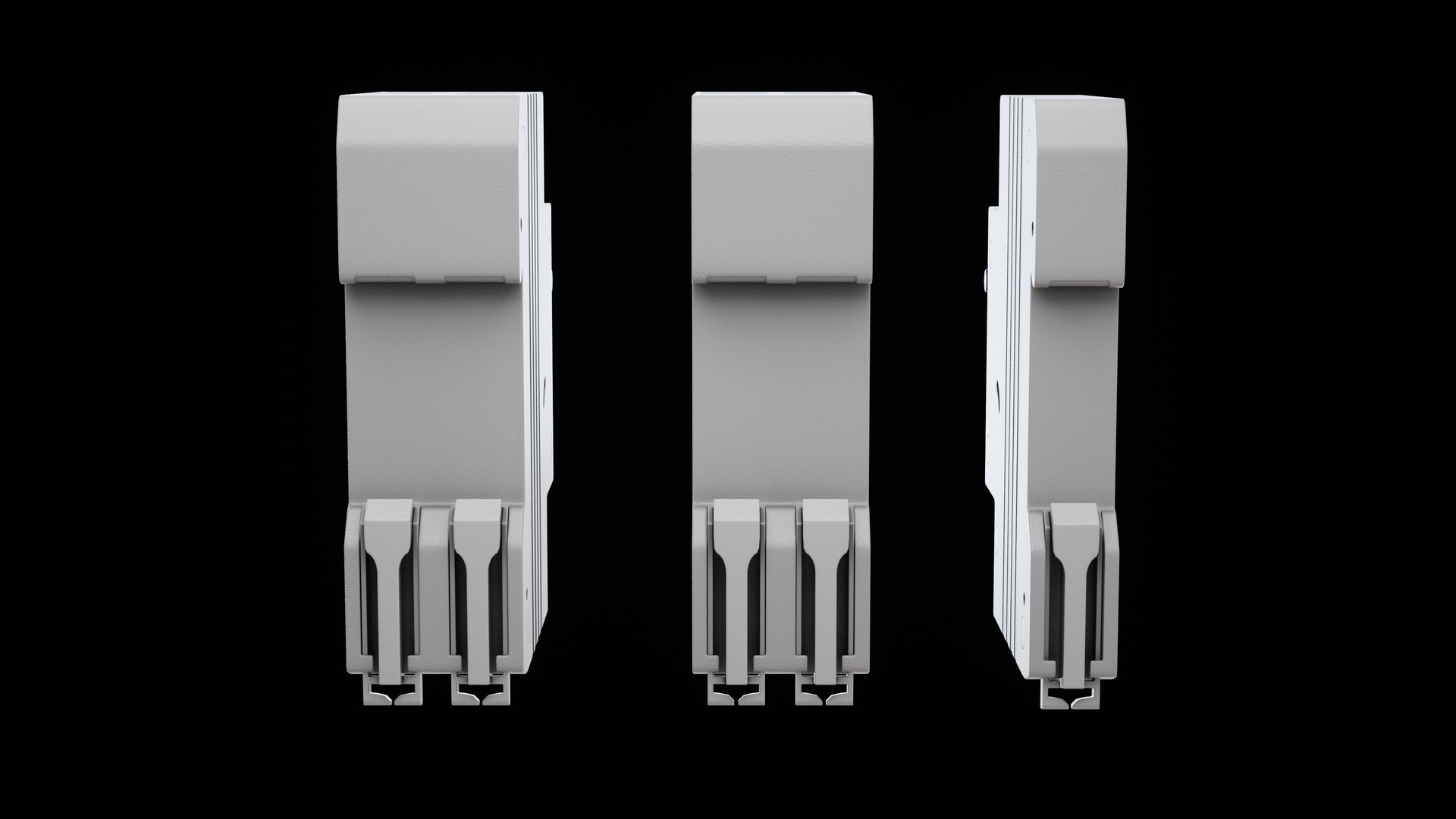 3D Circuit Breakers Pack Model - TurboSquid 2284646