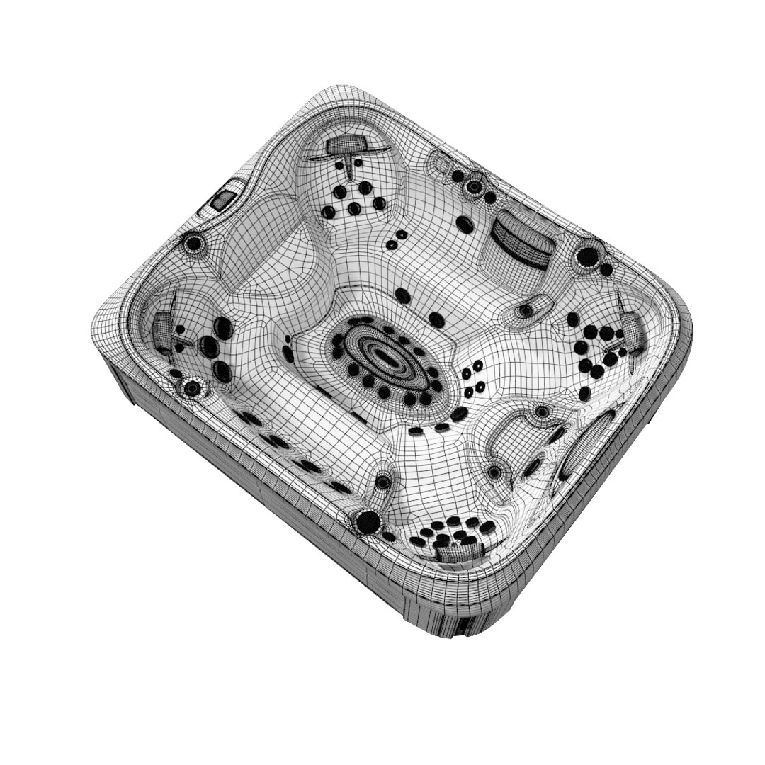 Hot Tub 3D Model - TurboSquid 2367465