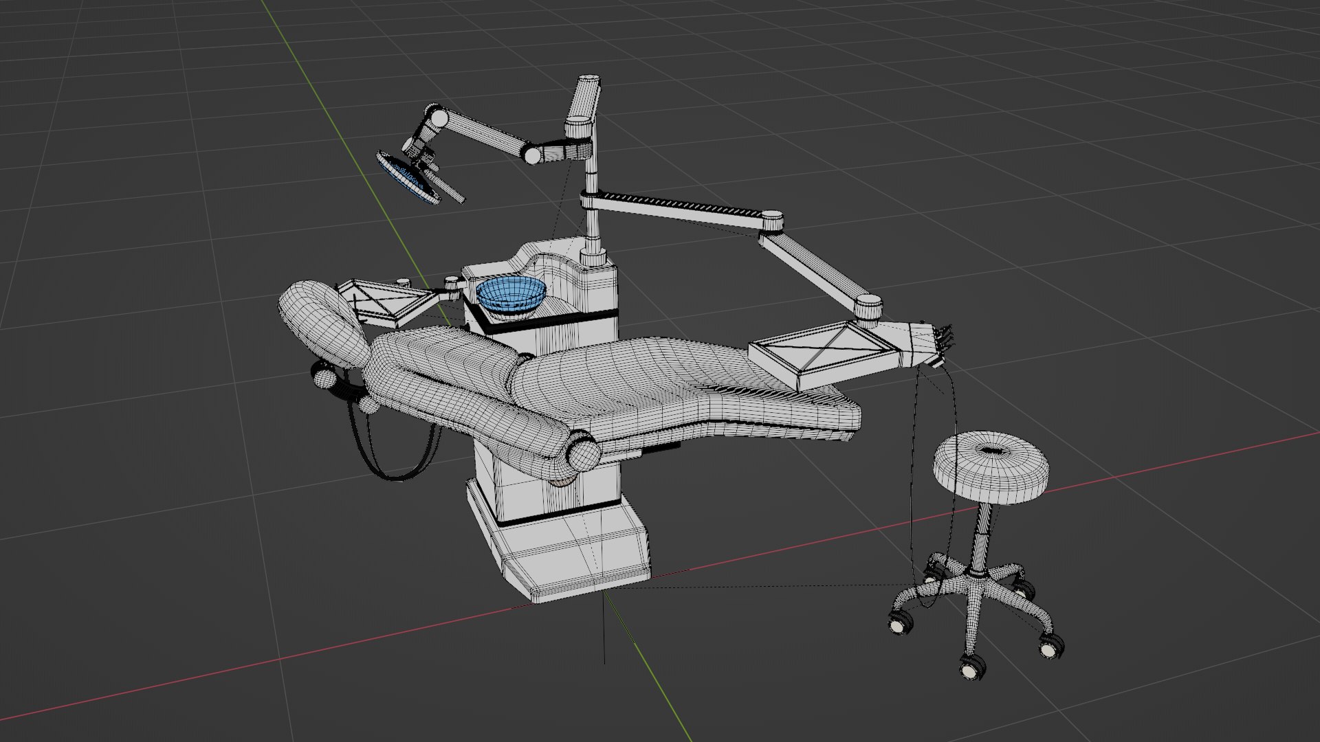 3D Dentist Table - TurboSquid 2035698