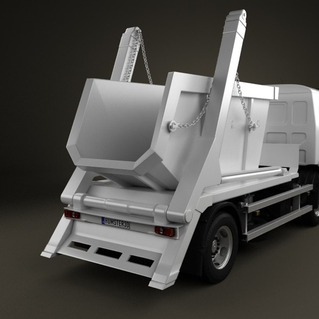 Daf Lf Skip 3d Model