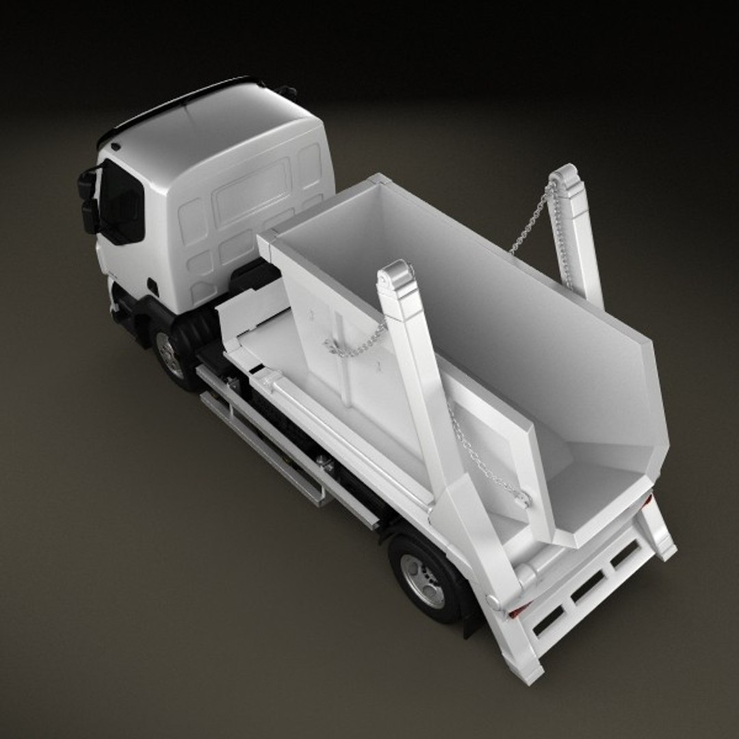 Daf Lf Skip 3d Model