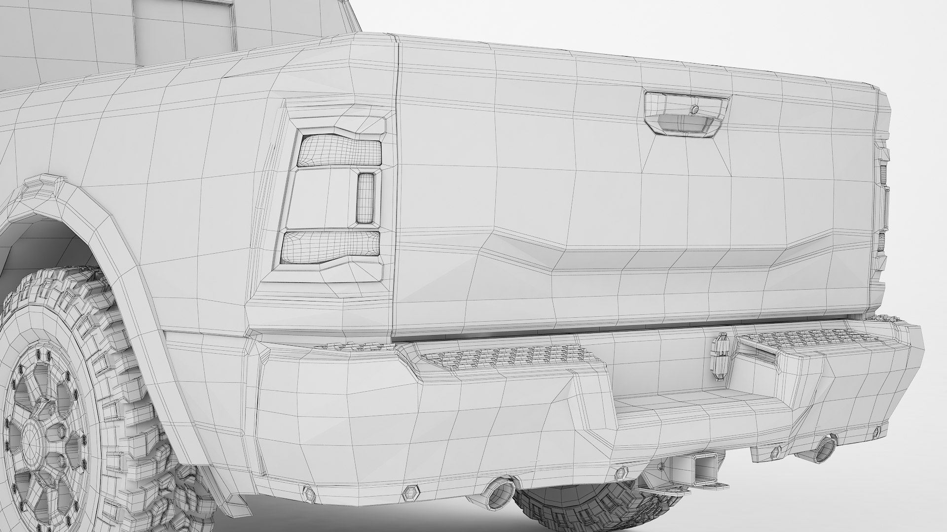 Pickup Truck Generic 11 3D model - TurboSquid 2053735