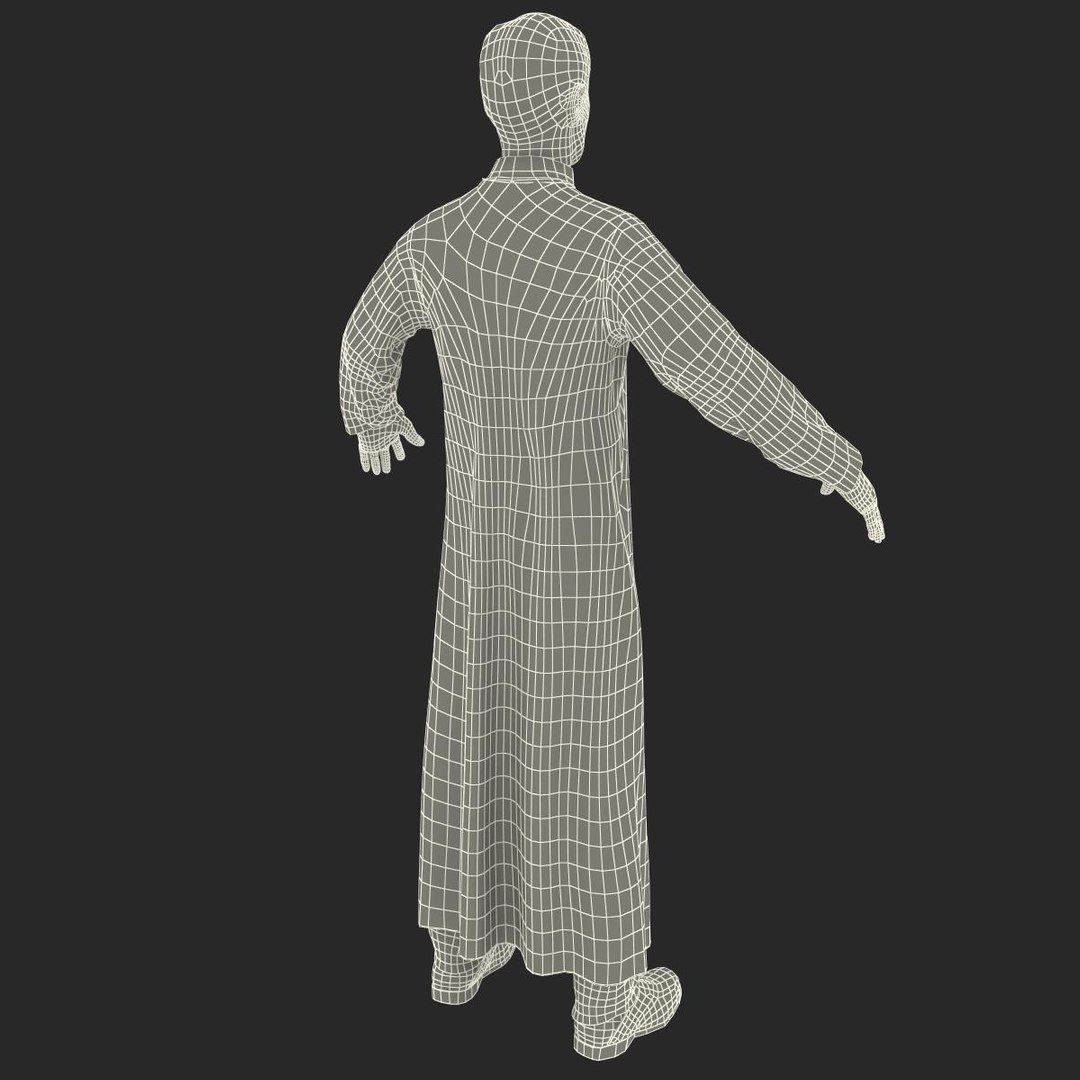 3d priest model