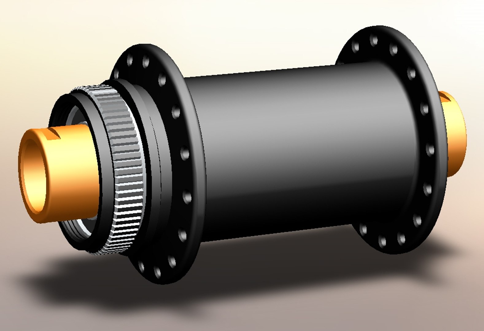 Shimano Xtr Hub 3d Model