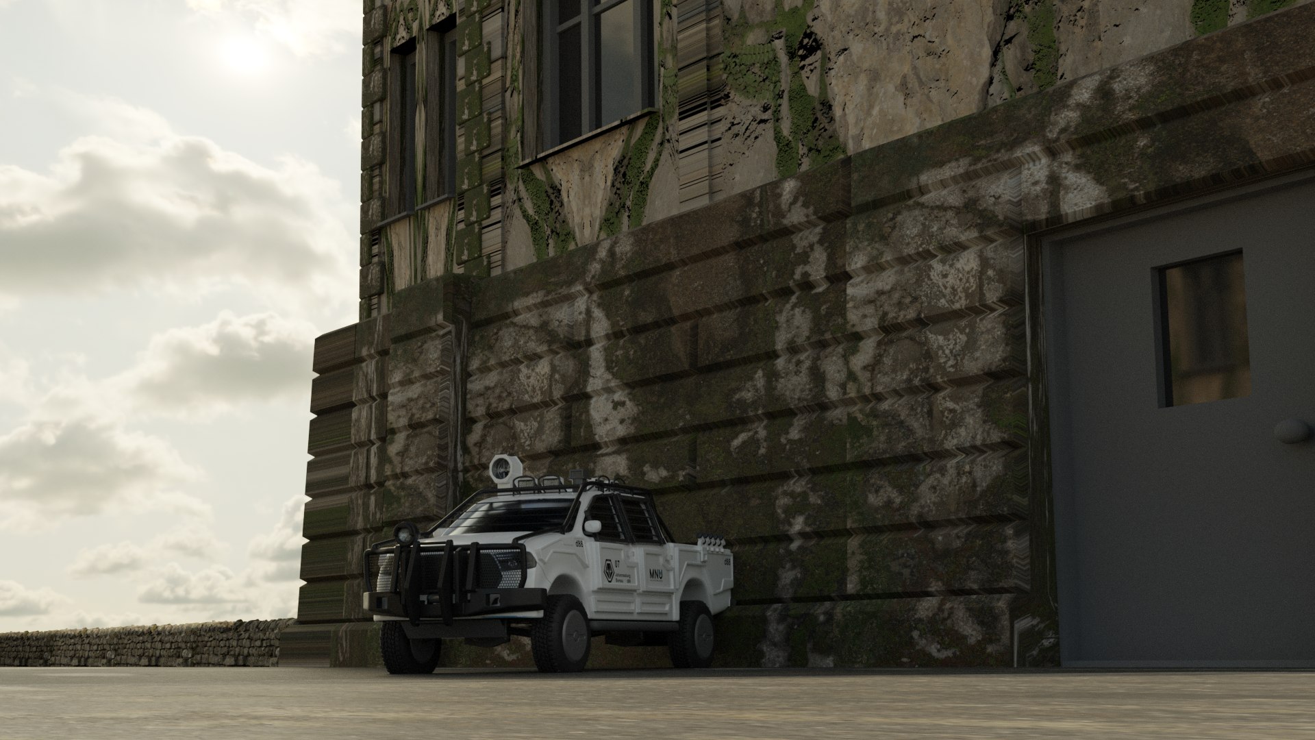 Post-apocalyptic Scene 3D Model - TurboSquid 2033553