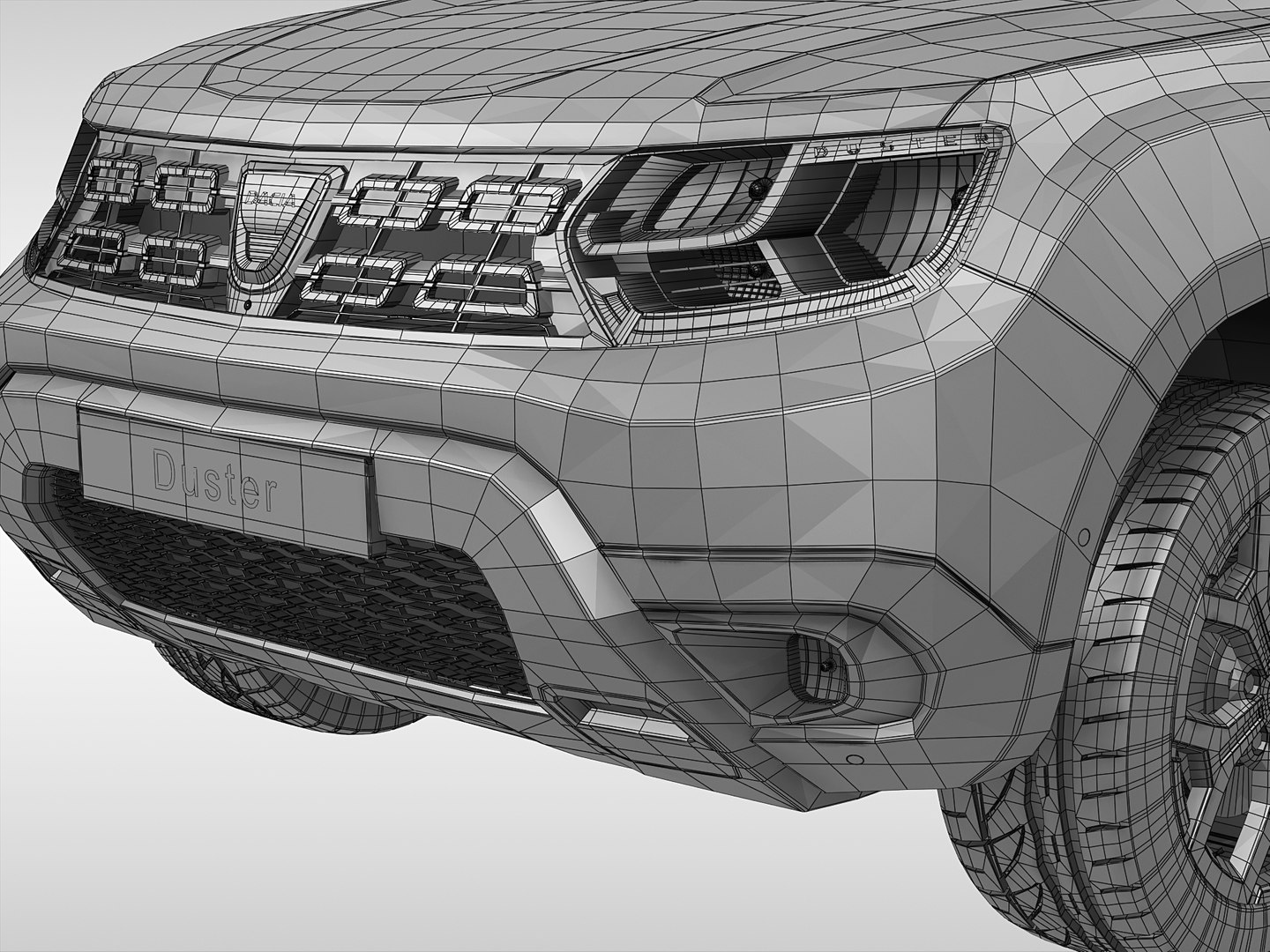 Dacia Car 3D Model - TurboSquid 1248988