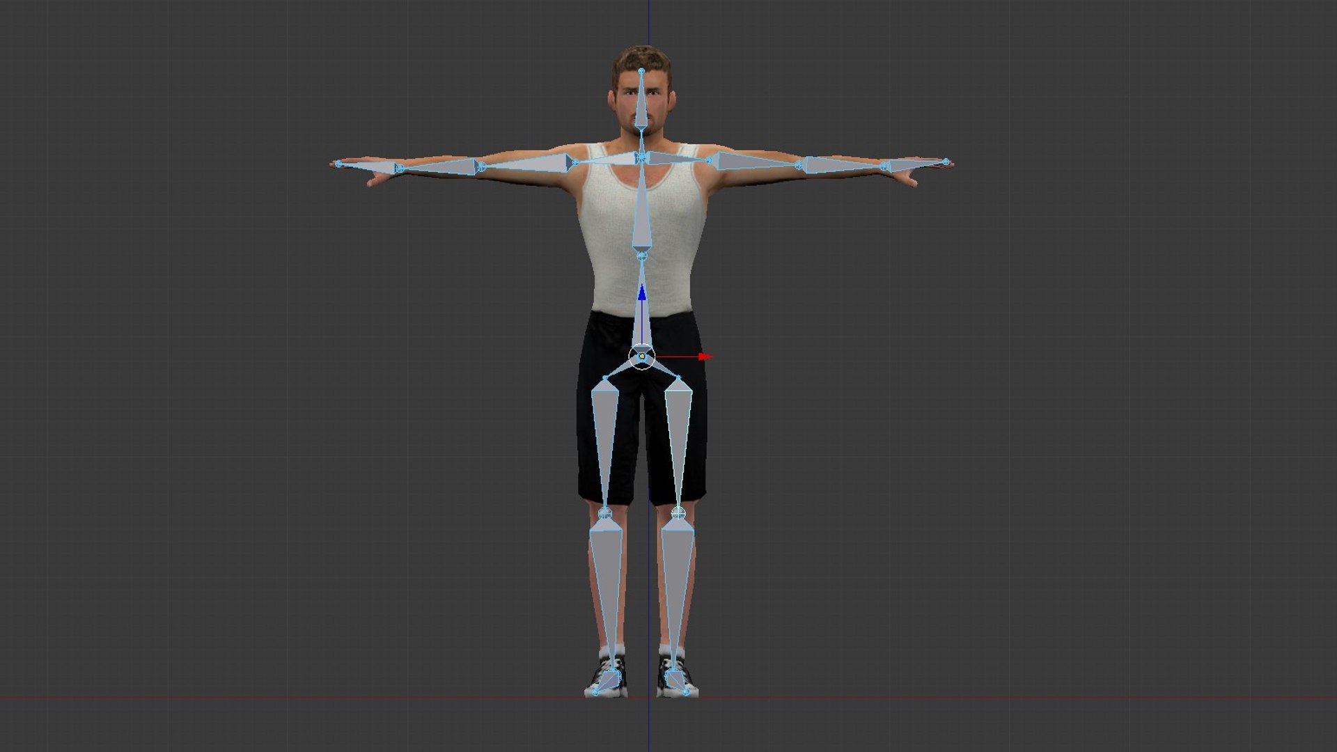 Realistic Rigged - 3ds