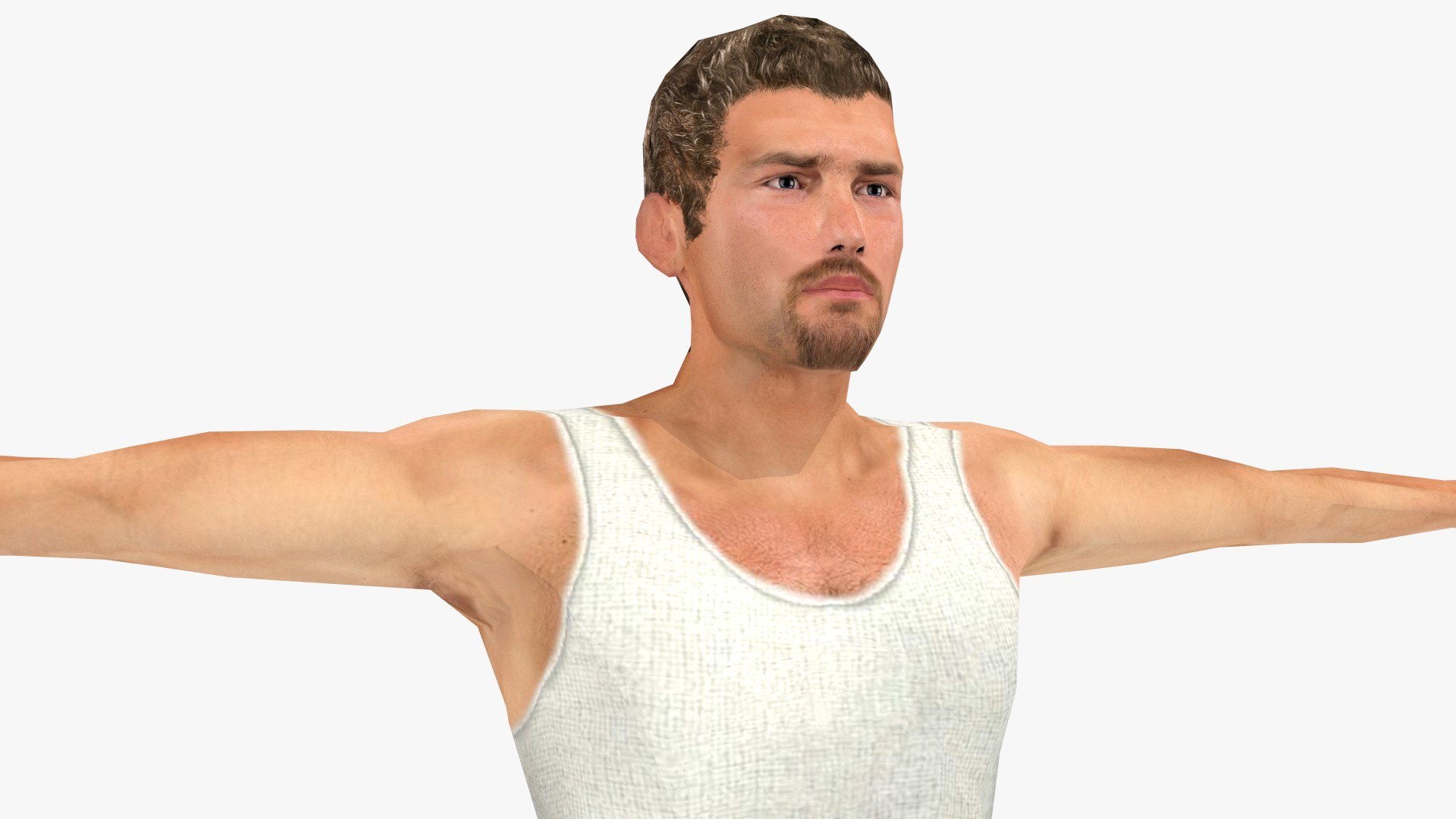 Realistic Rigged - 3ds