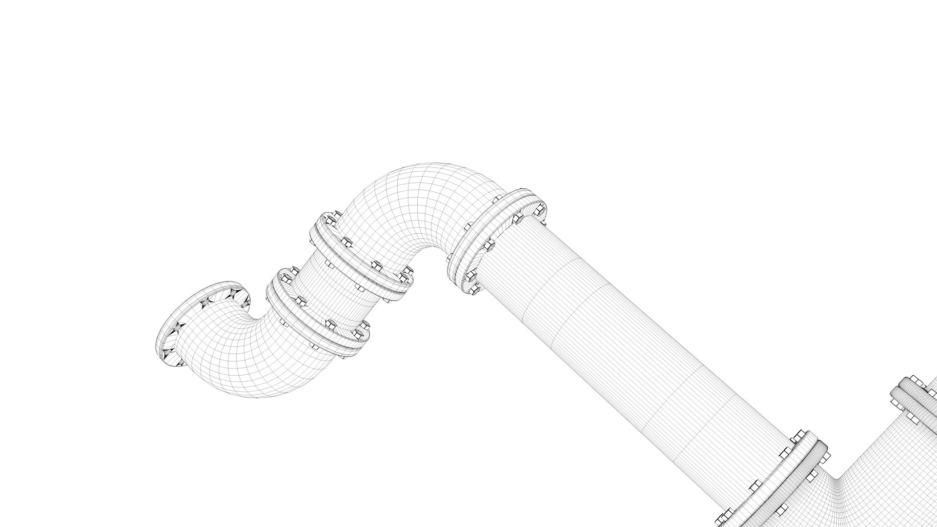 Industrial Pipes 3D Model - TurboSquid 1754547