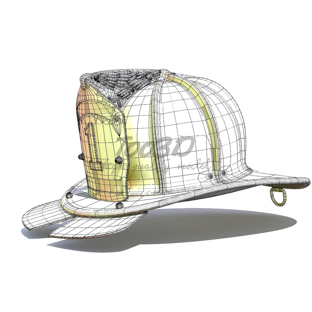3d Fireman Helmet