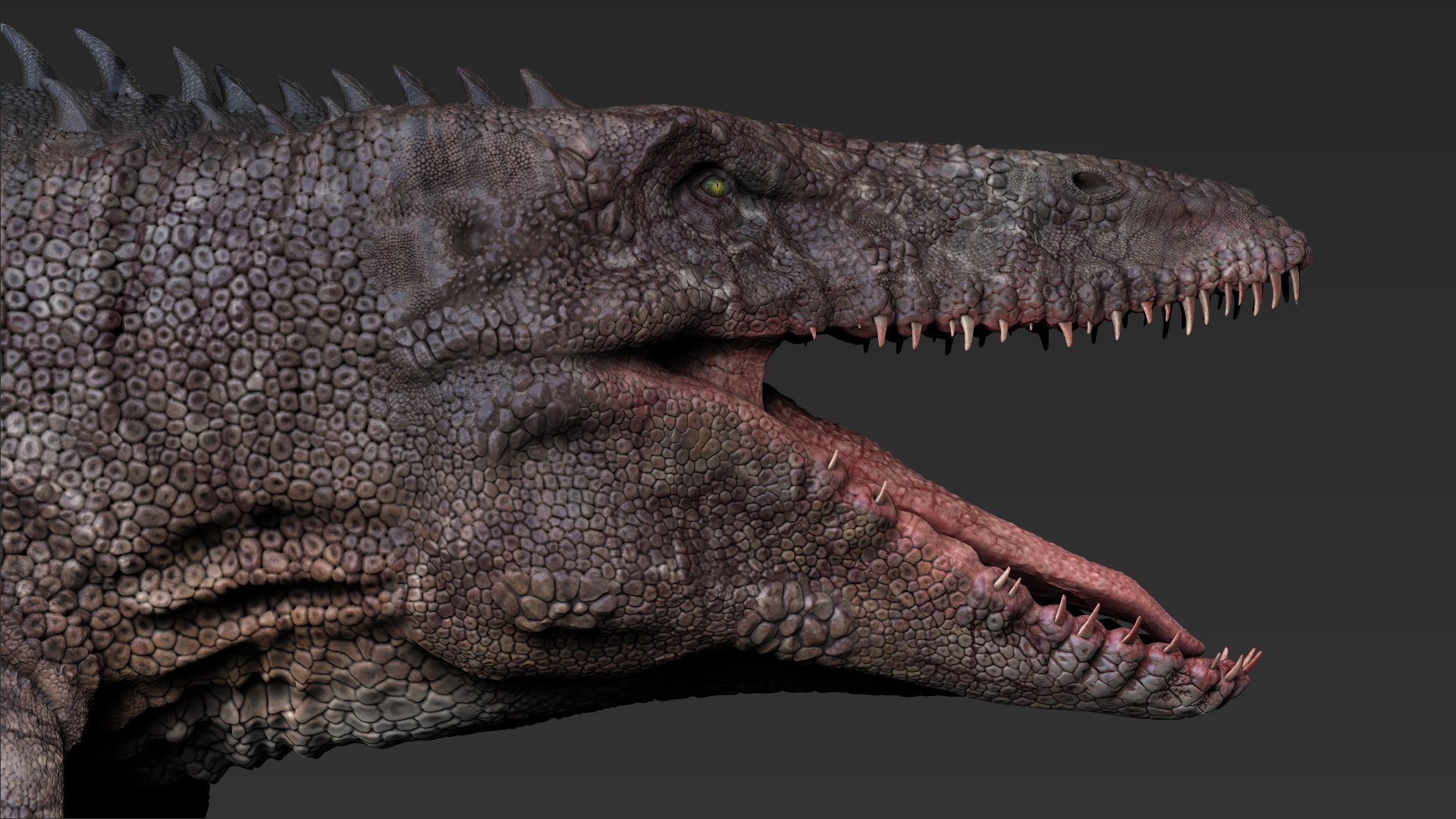 Mosasaurus Sculpt Project 3D Model - TurboSquid 1785027