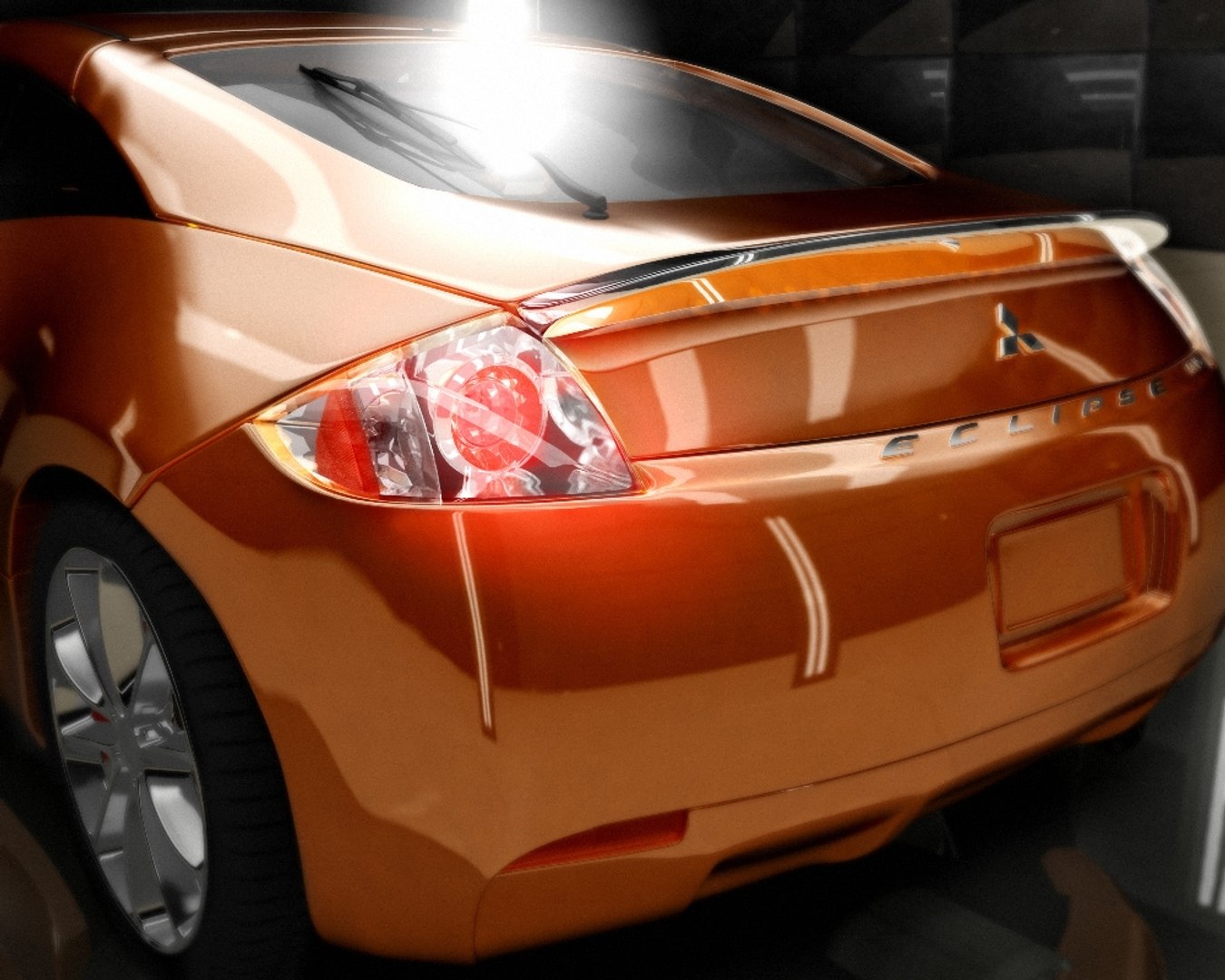 3d Eclipse Car Model