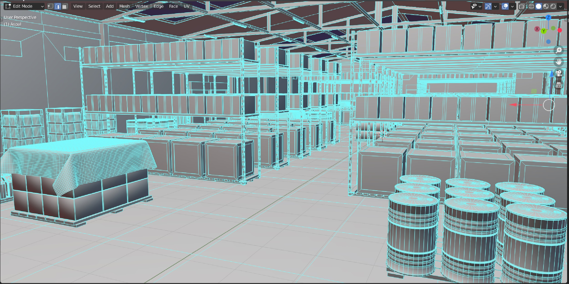 Armazém Modelo 3D - TurboSquid 1817867