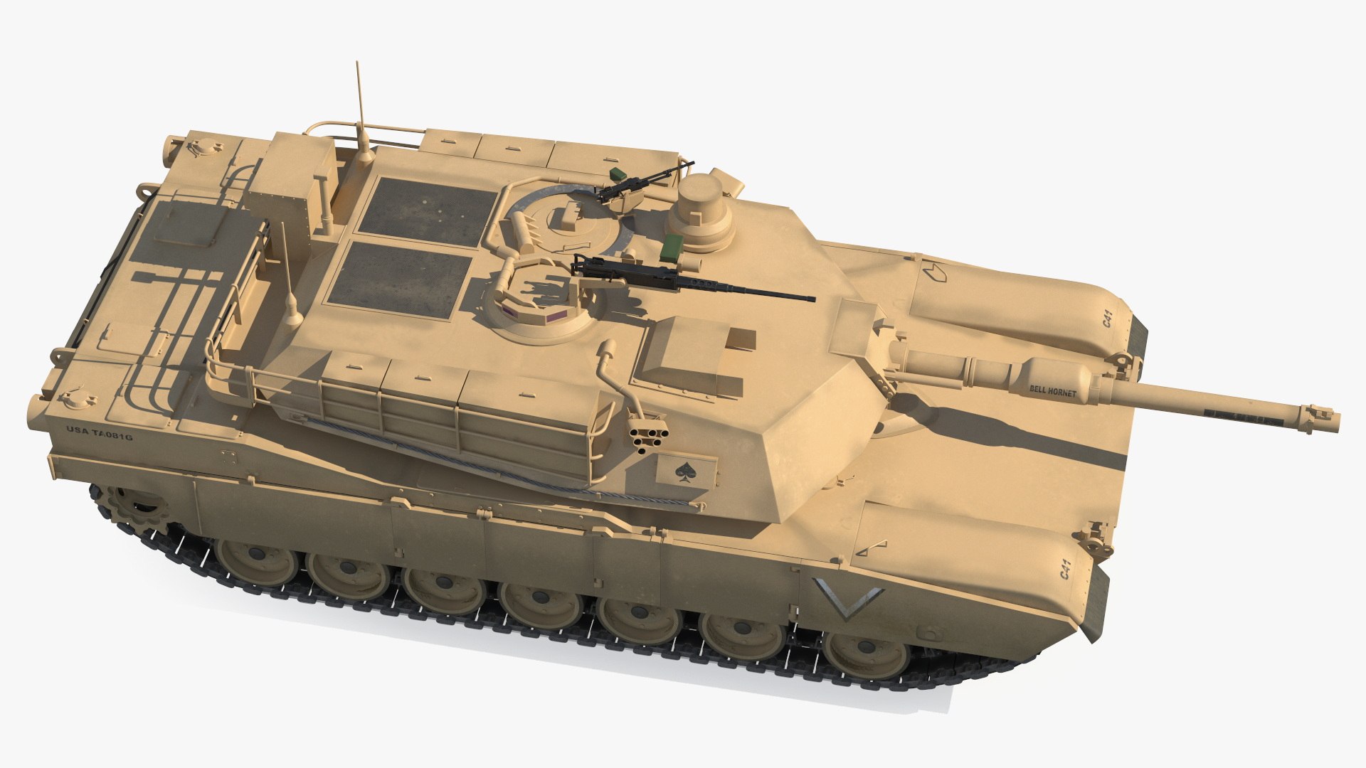 Abrams Battle Tank Rigged 3D - TurboSquid 2374810