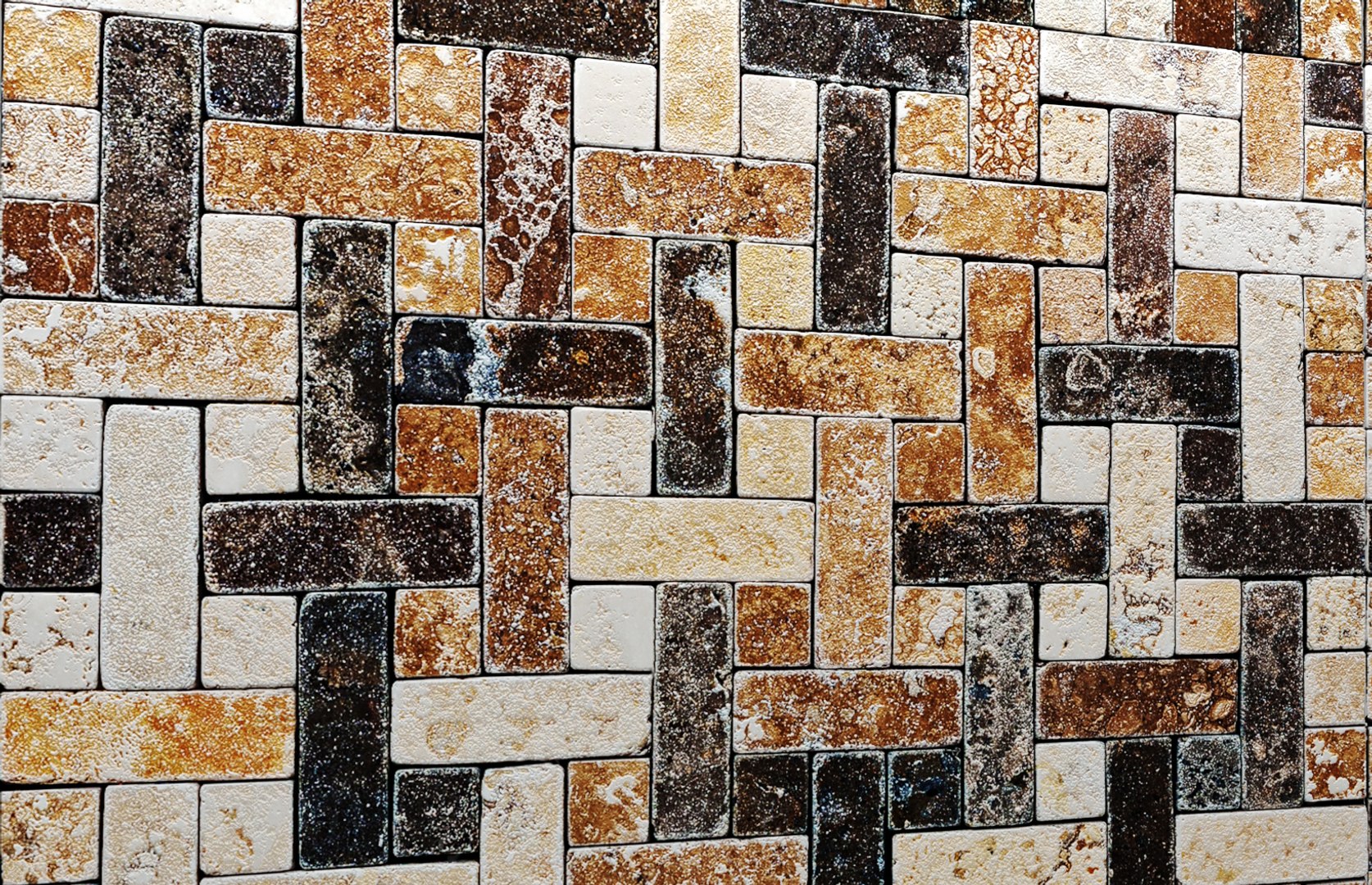 Stone Mosaic 3d Max