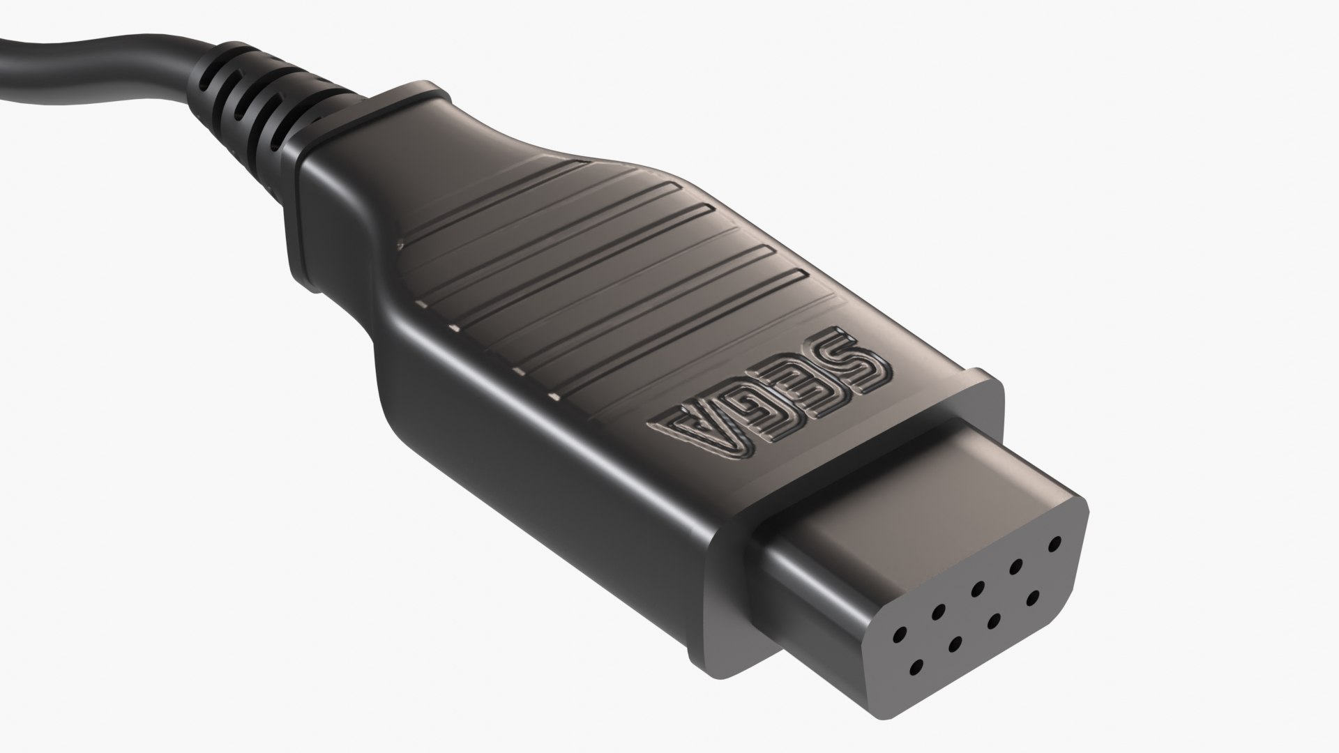 3D Sega Mega Drive Genesis Six Button Controller Model - TurboSquid 2071975