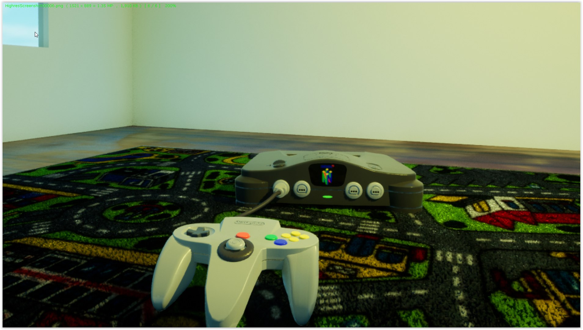 Nintendo 64 Game Consol 3D Model - TurboSquid 2246604