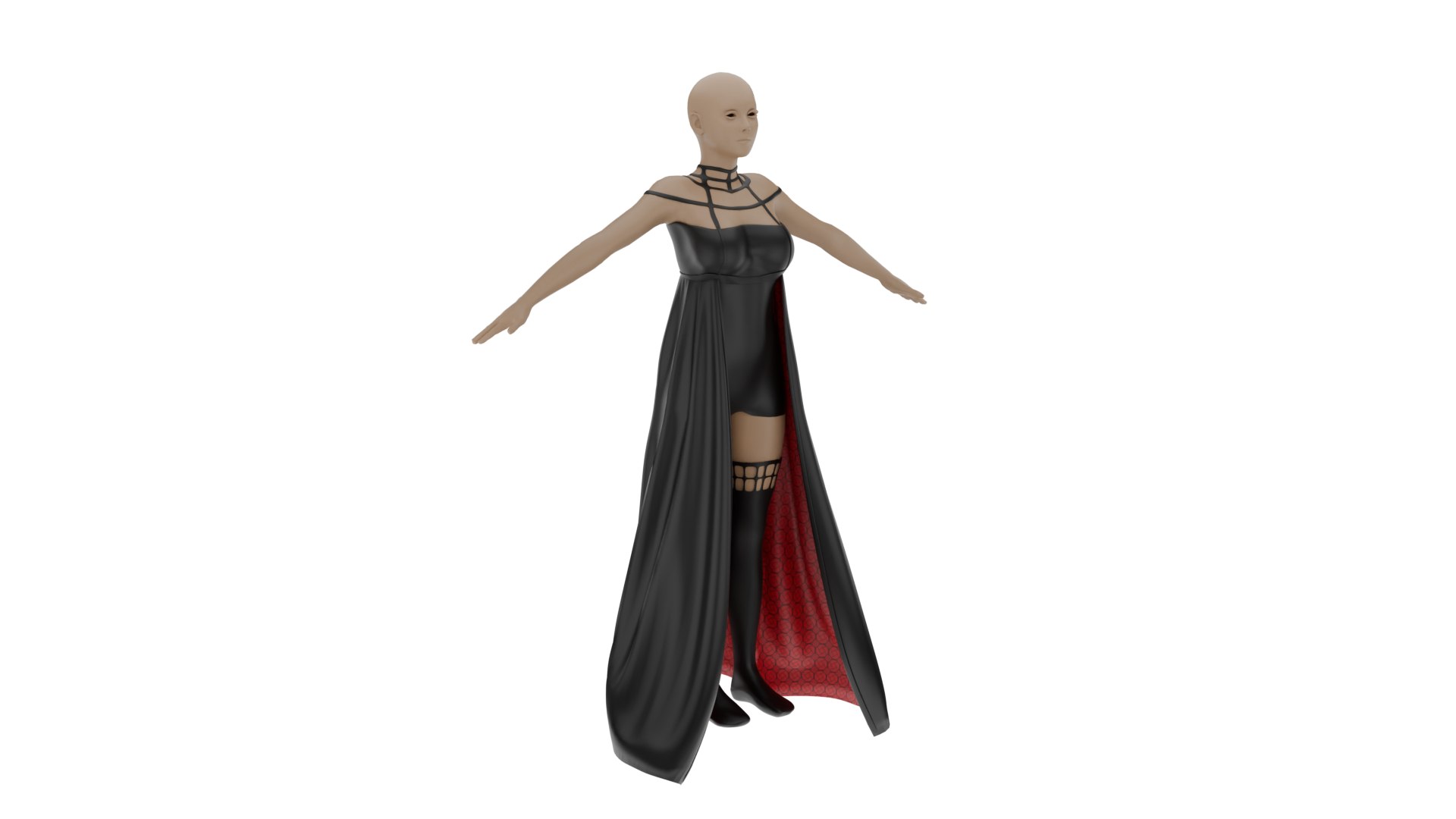 3D Stylish Female Outfit 3D Model Model - TurboSquid 2351027