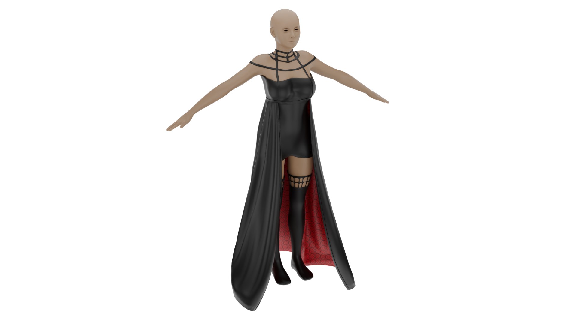3D Stylish Female Outfit 3D Model Model - TurboSquid 2351027