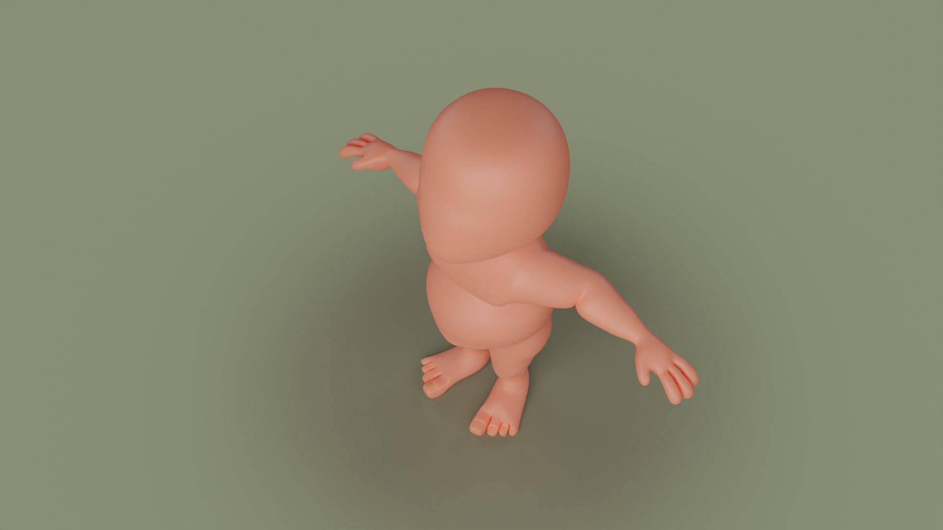 3D Cartoon Body - Large Size - TurboSquid 1804659