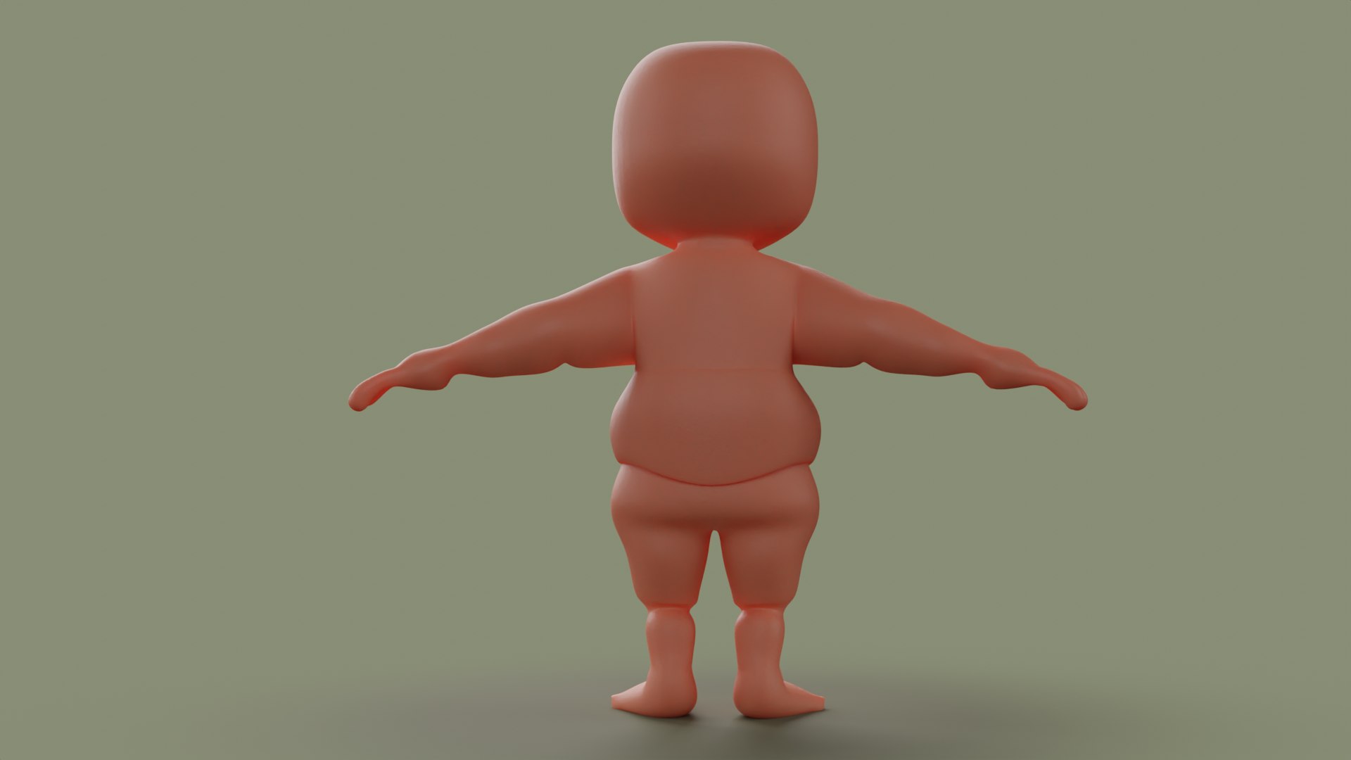 3D Cartoon Body - Large Size - TurboSquid 1804659