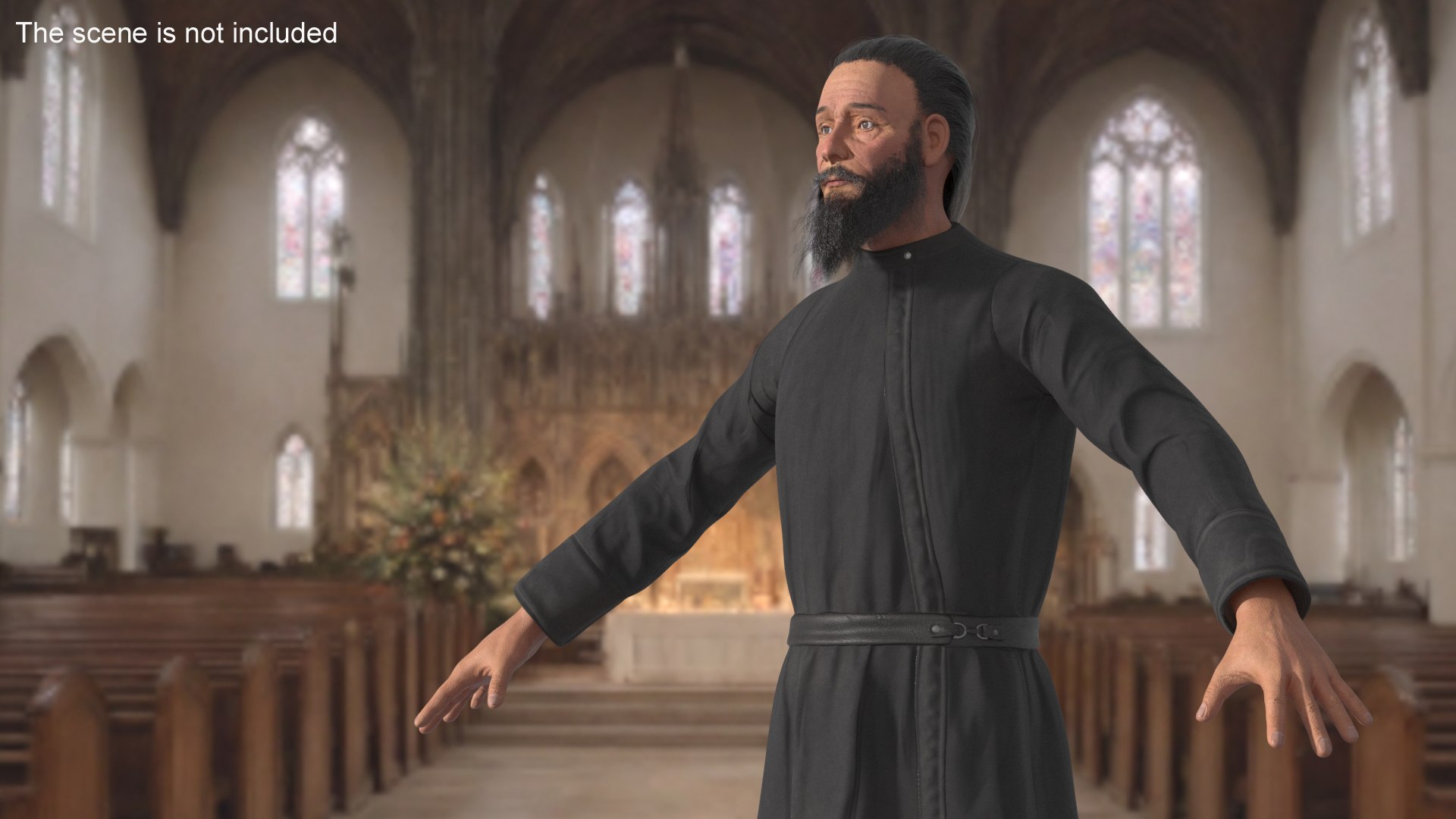 Orthodox Church Robe 3D Model - TurboSquid 2314016