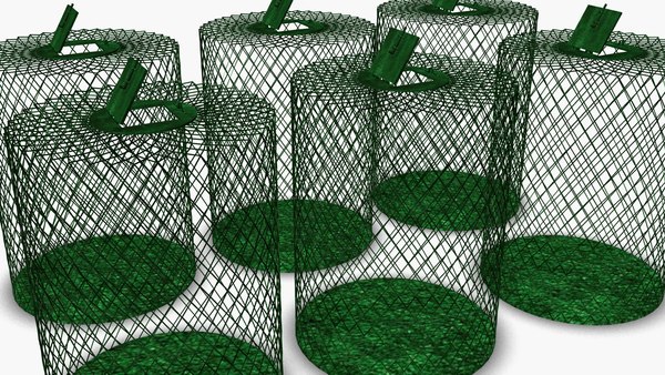 Cylindrical cage 3D model - TurboSquid 1692156