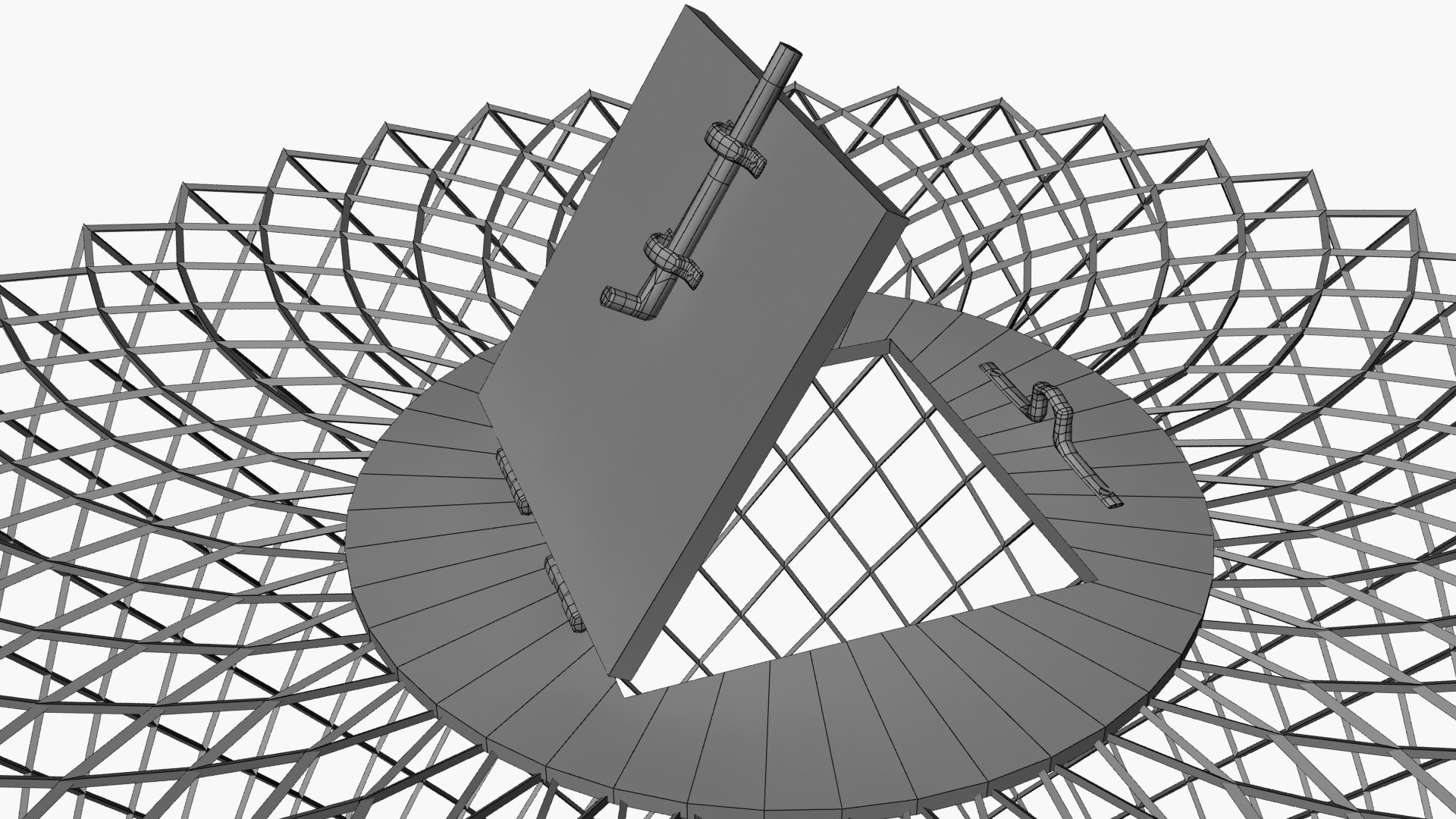 Cylindrical Cage 3D Model - TurboSquid 1692156