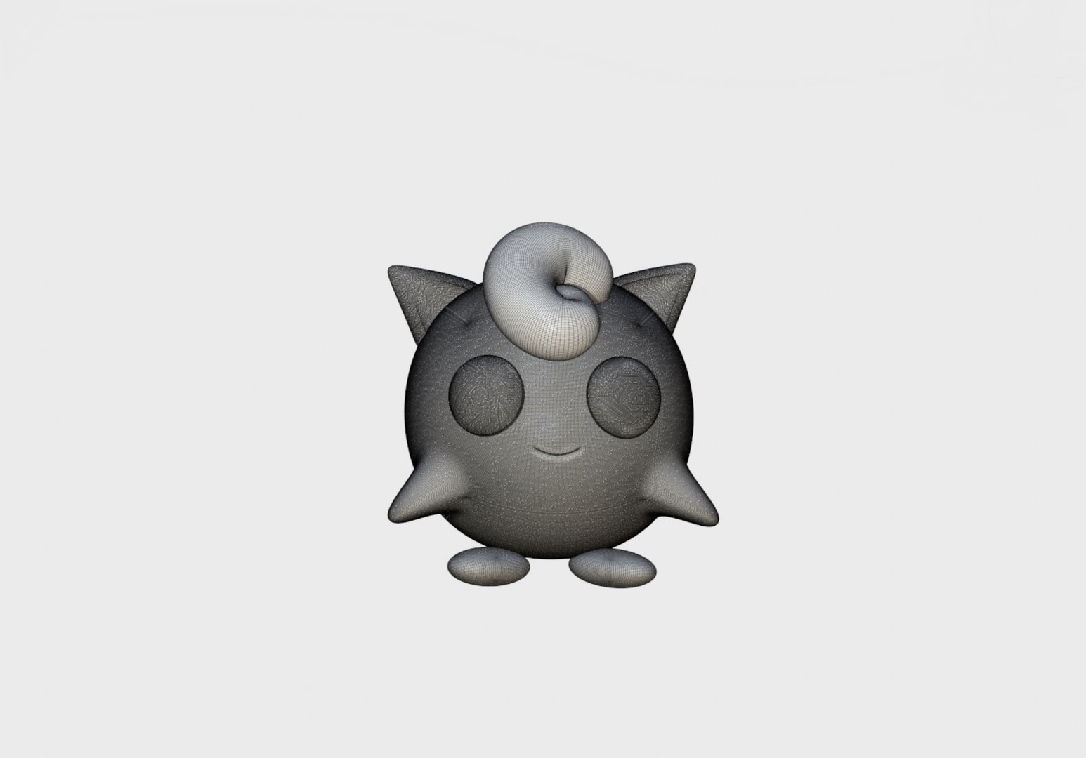 3D Pokemon Rondoudou - TurboSquid 2061520