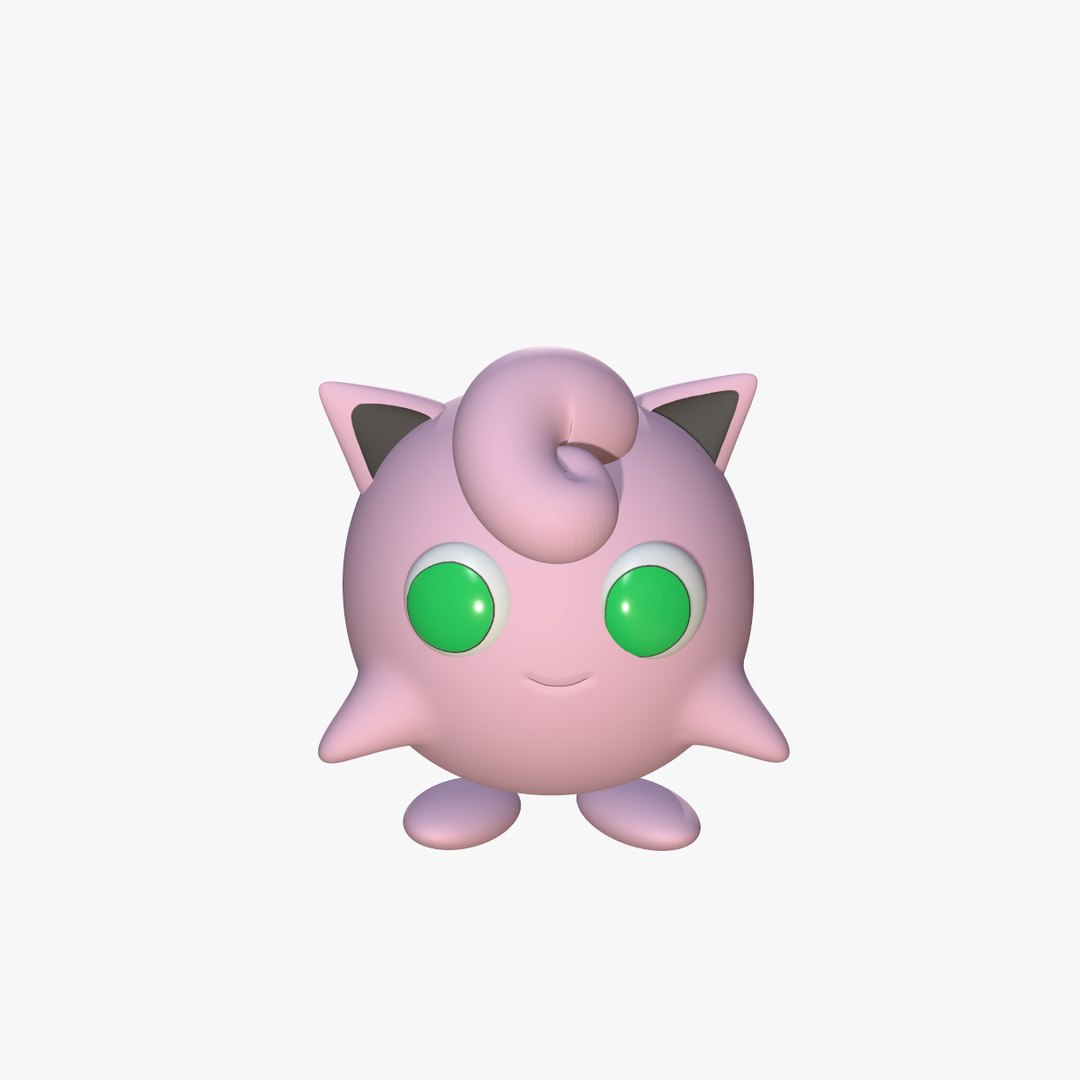3D Pokemon rondoudou - TurboSquid 2061520