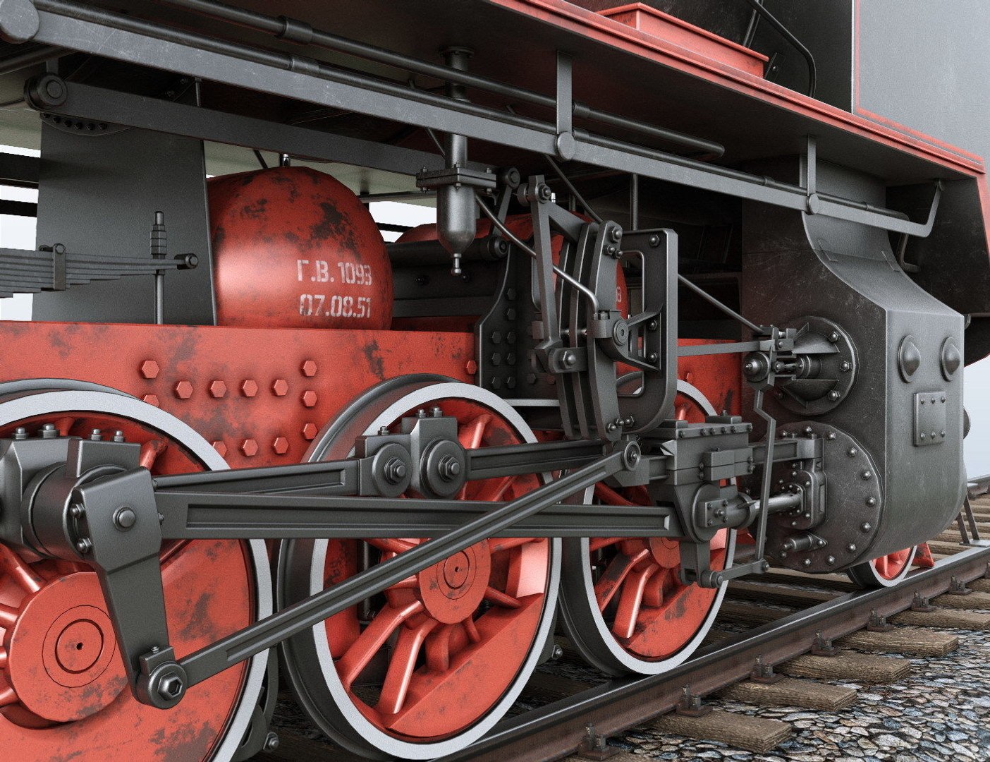 SO-17 Locomotive 3D Model - TurboSquid 1742320