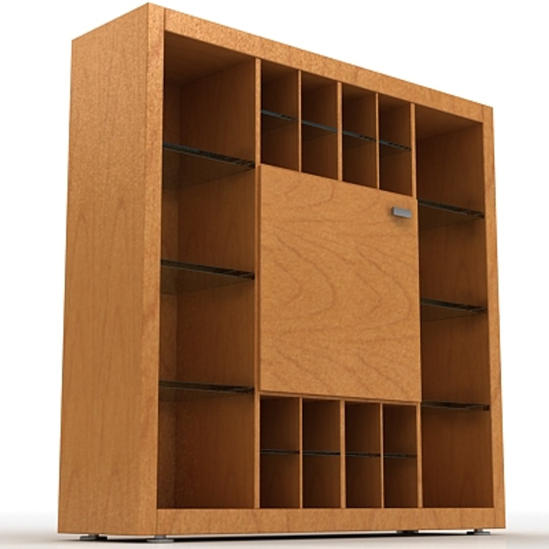 wardrobe console drawer 3d 3ds