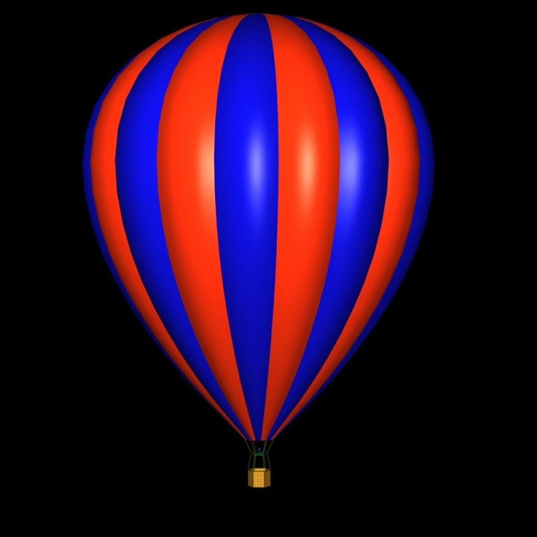 3d Hot Air Balloon Model