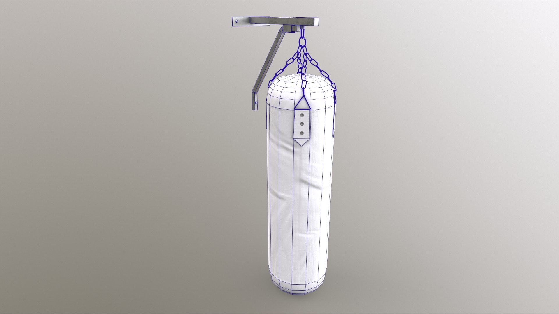 PBR Gym Punching Bag 3D Model - TurboSquid 1815948