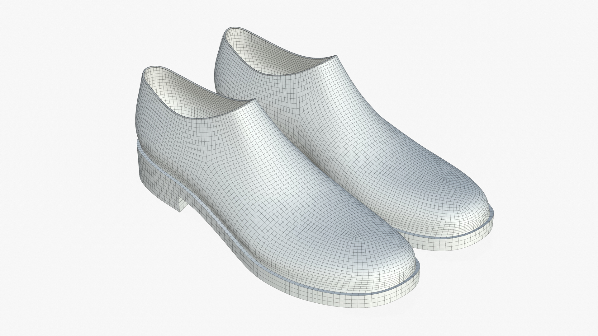 Realistic Leather Shoes Yellow 3D - TurboSquid 1881700