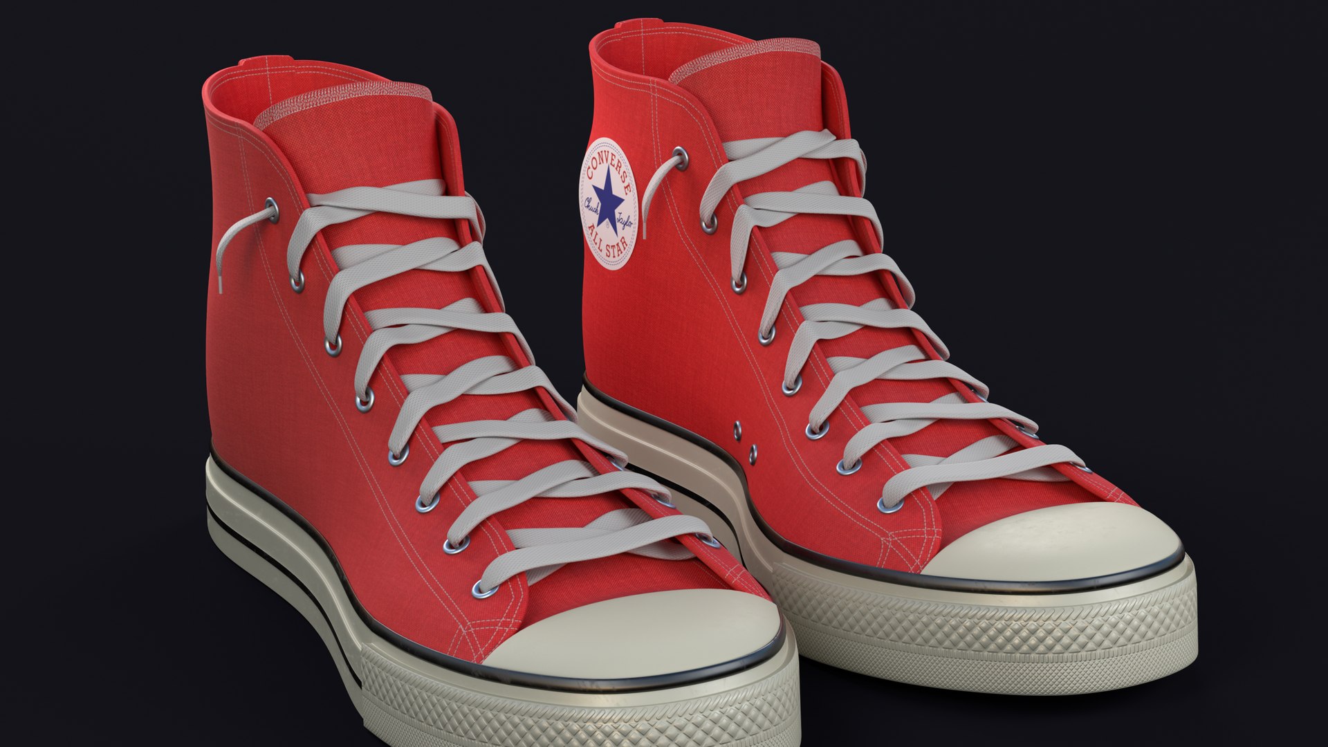 3d Converse Chuck Taylor All Star Turbosquid 2114259