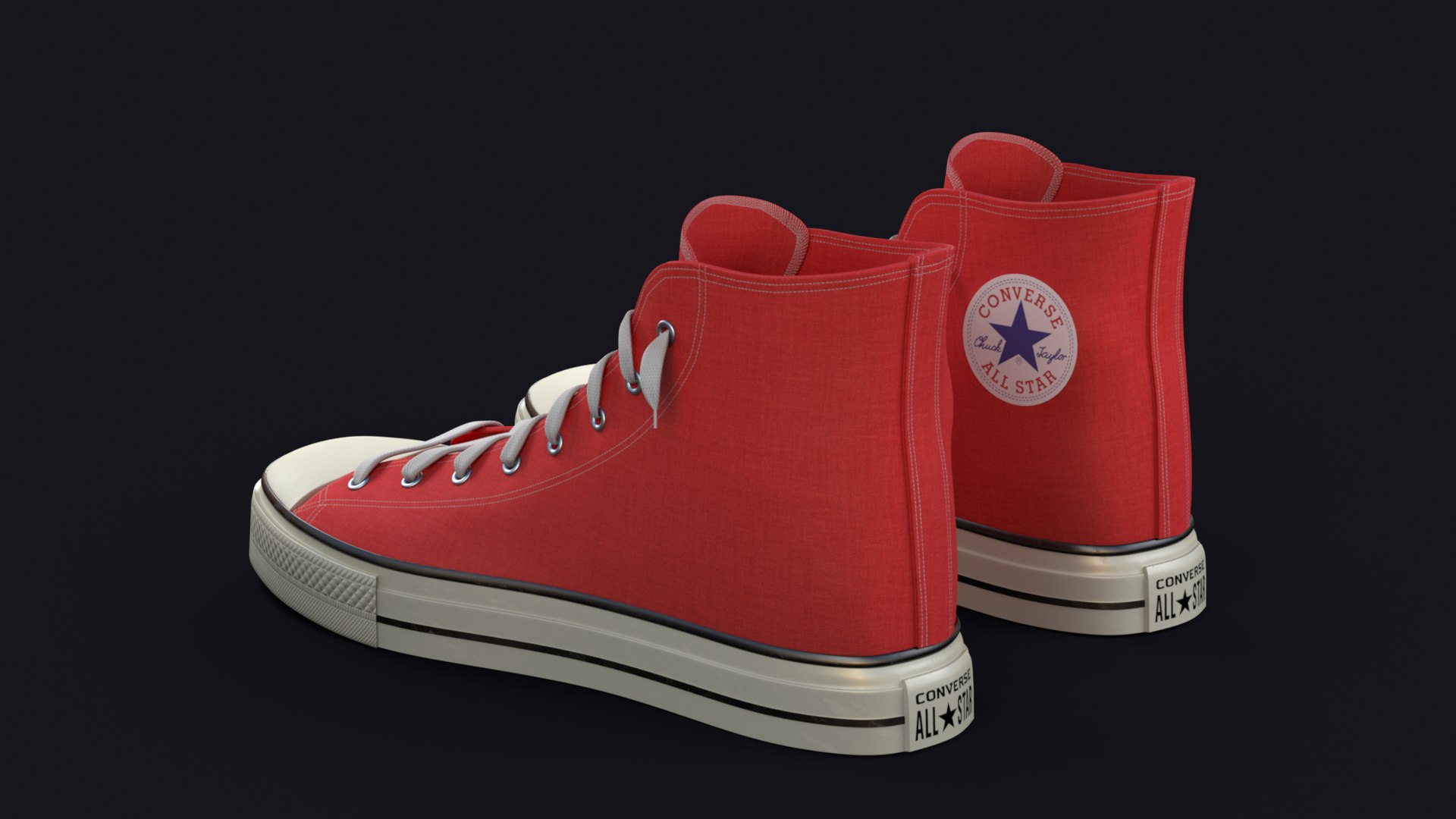 3D Converse Chuck Taylor All Star - TurboSquid 2114259