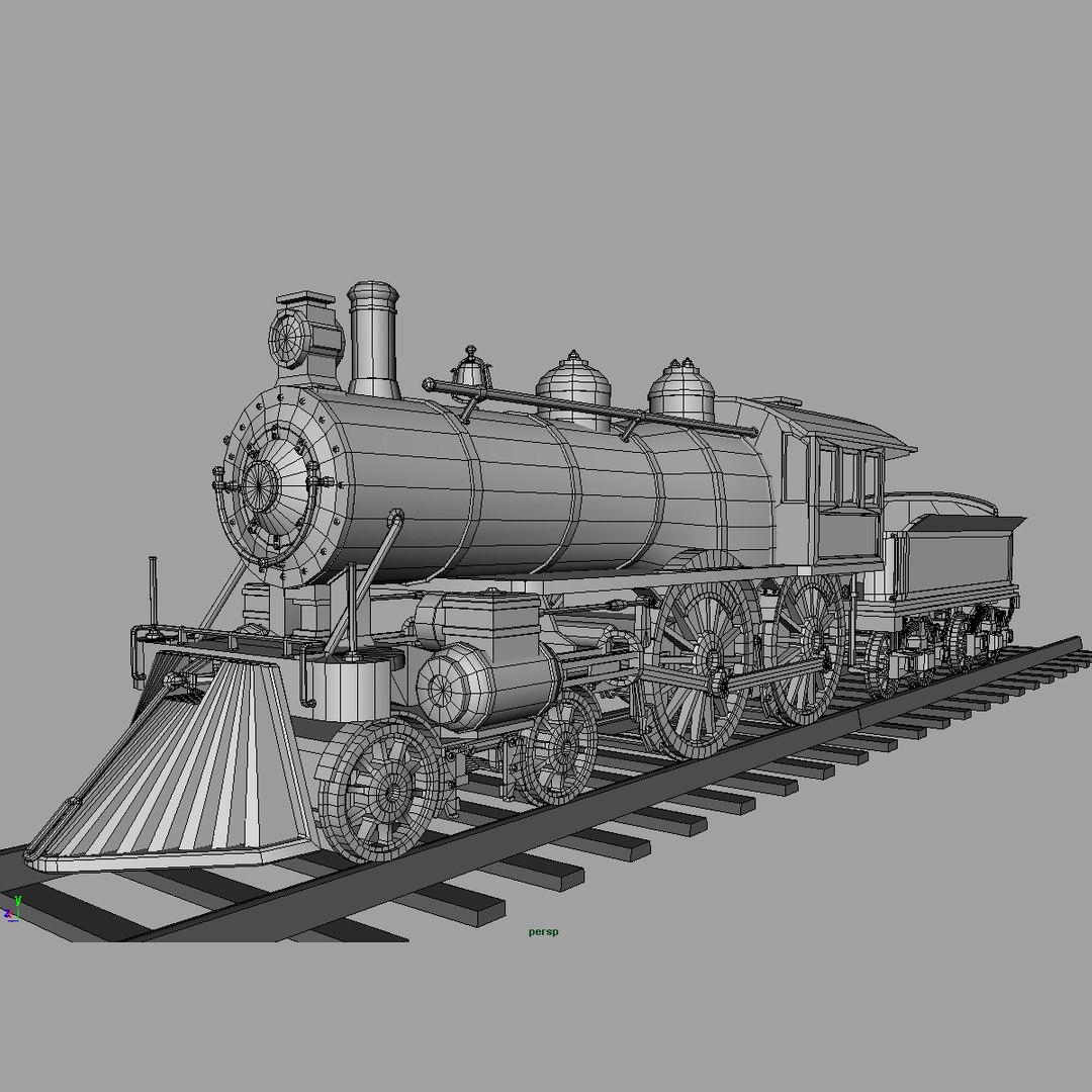 Empire State Express Train Obj