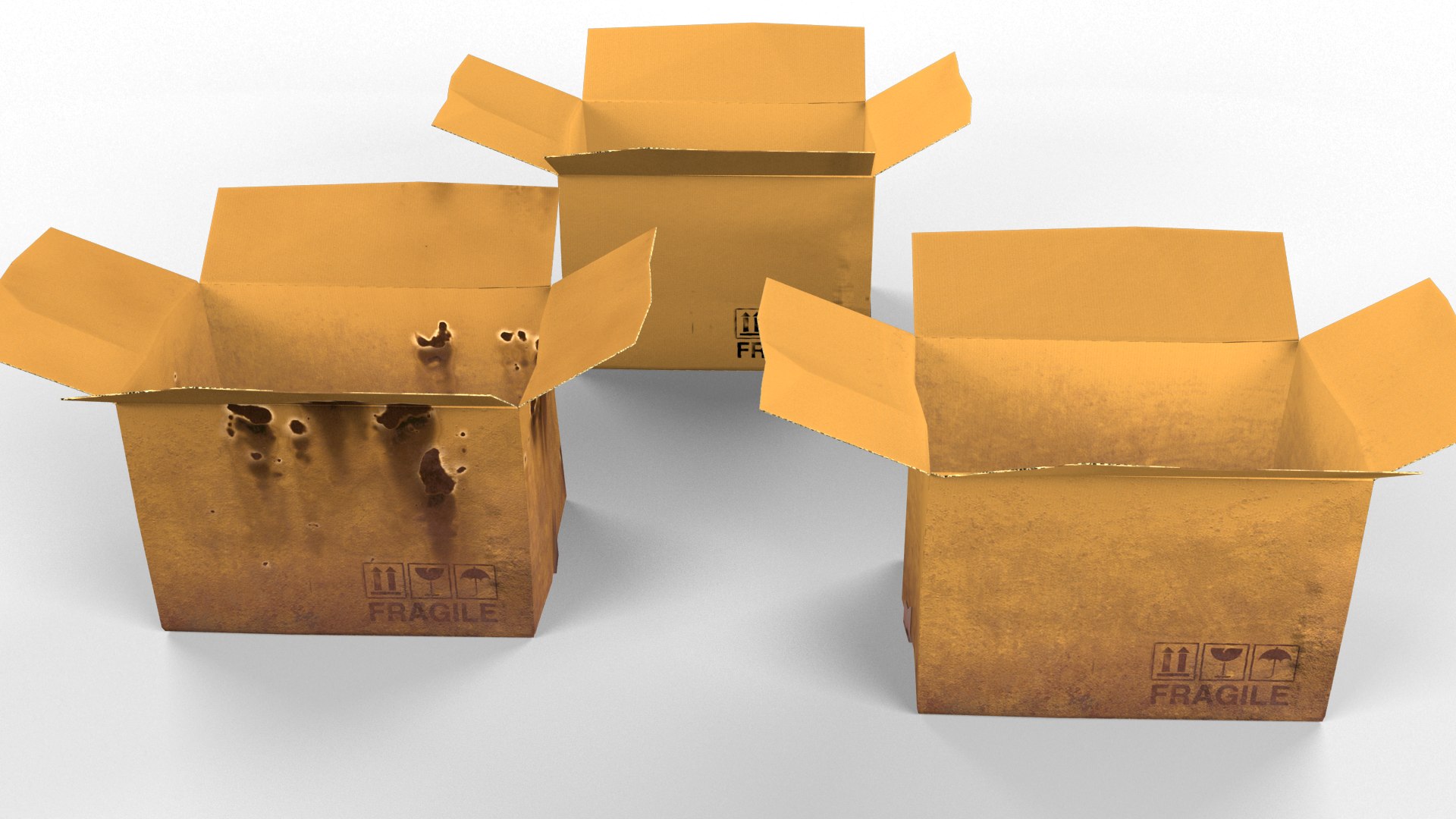 old cardboard box max