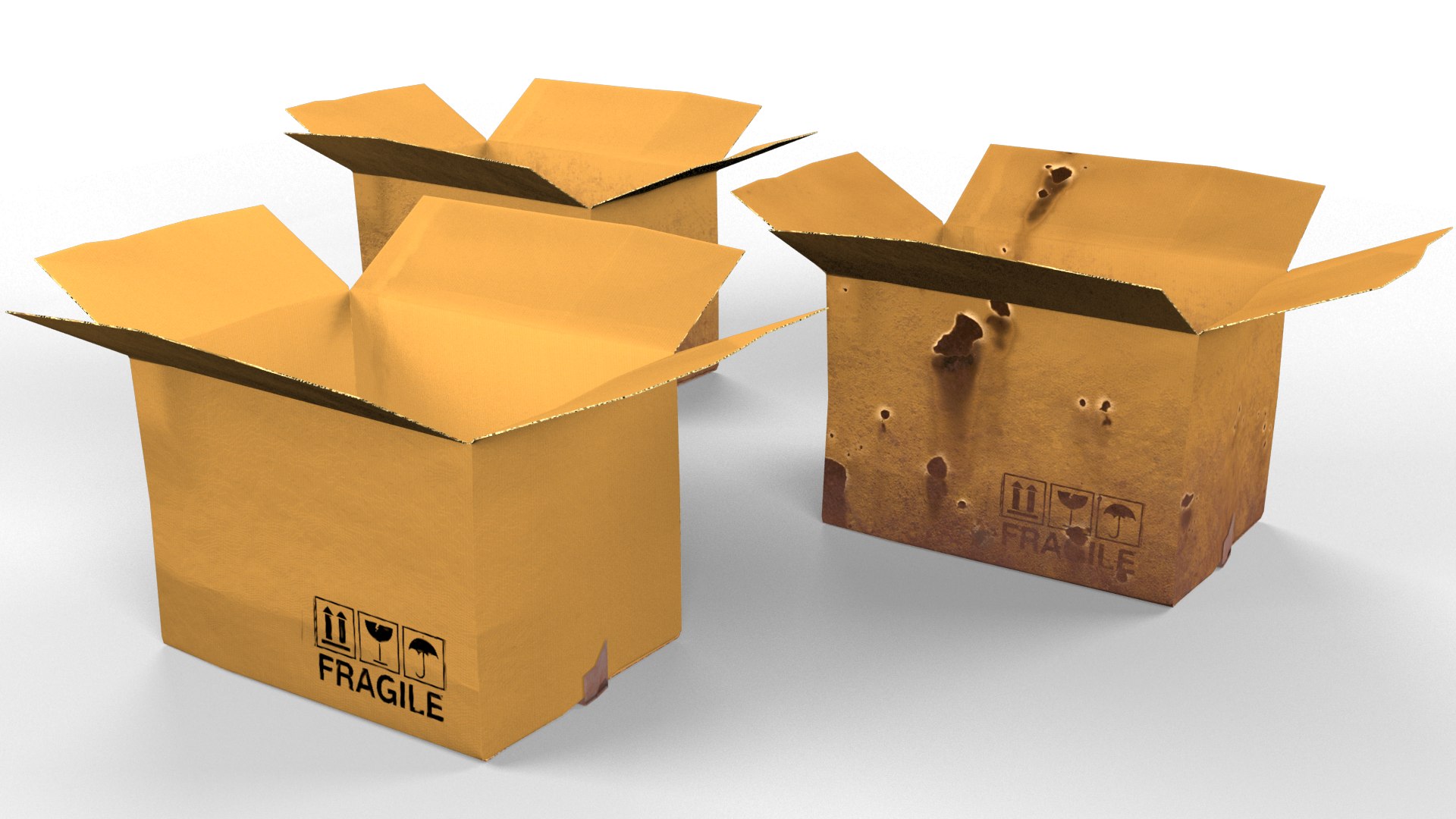 old cardboard box max