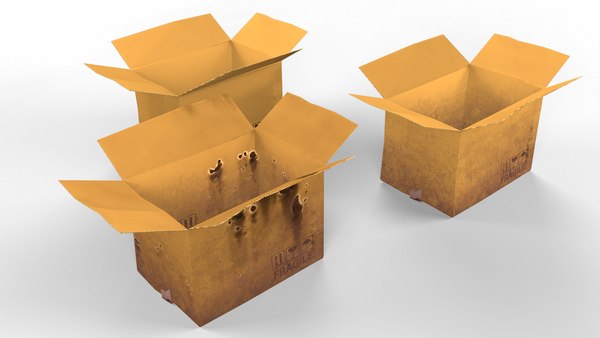 old cardboard box max