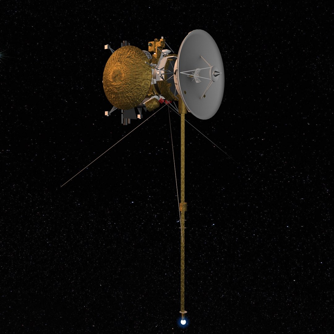 3d Cassini-huygens Spacecraft Huygens