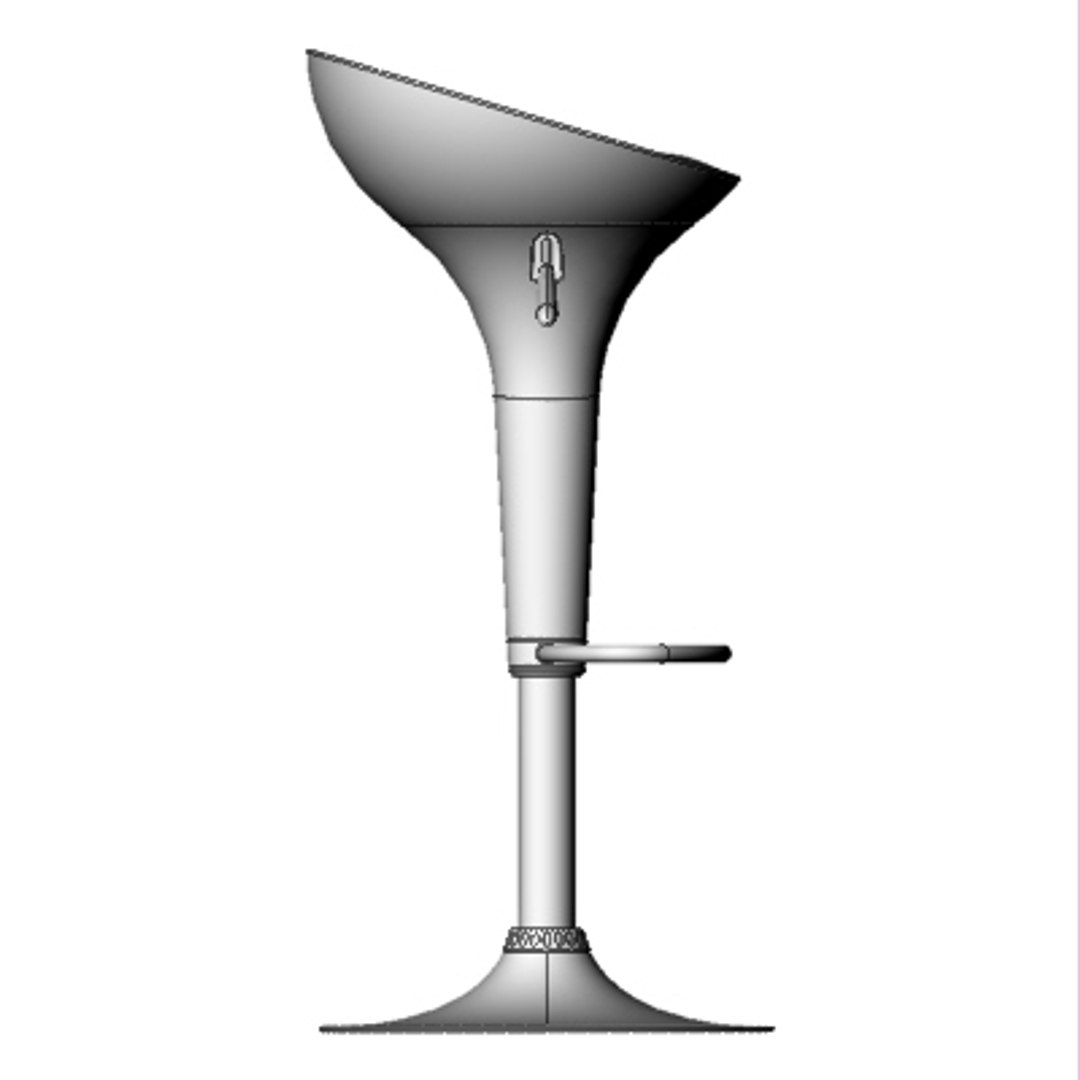 3d Max Bombo Stool