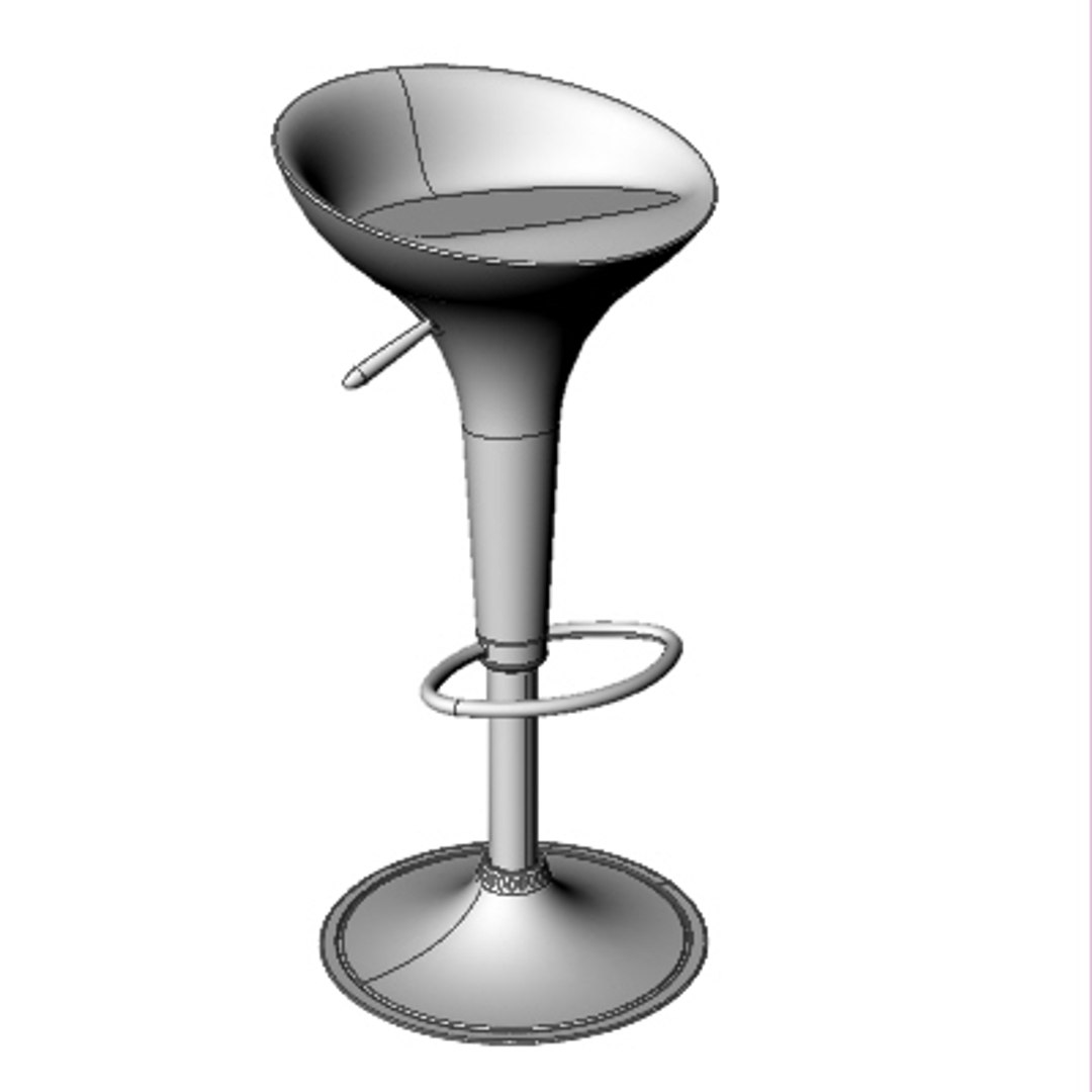 3d Max Bombo Stool