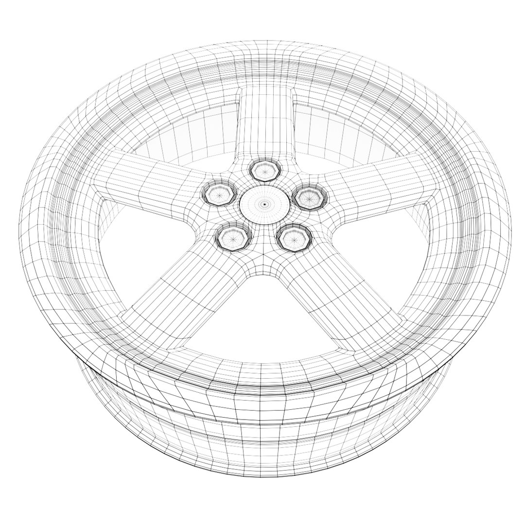 Car Rims 3D Model - TurboSquid 1186241