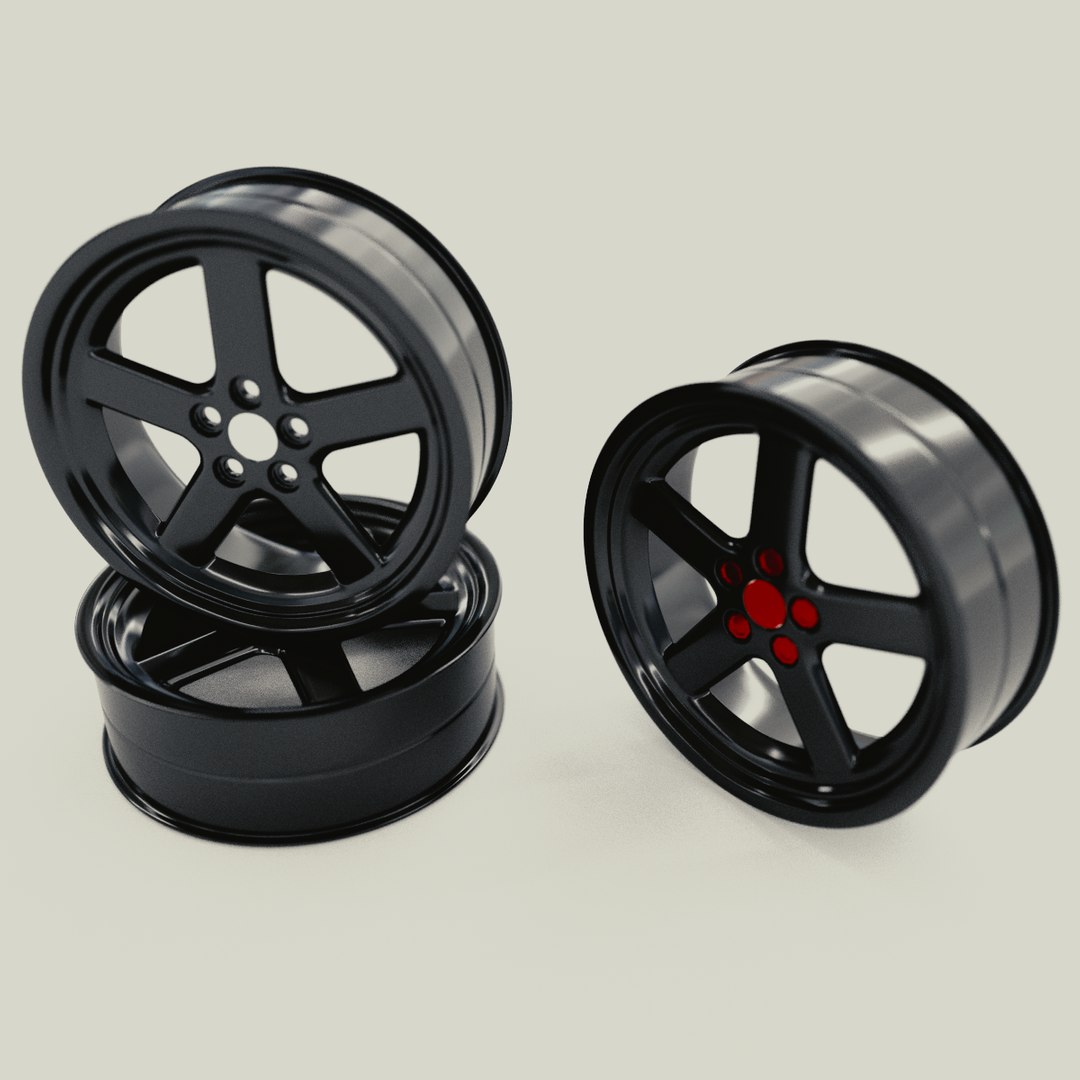 Car Rims 3D Model - TurboSquid 1186241